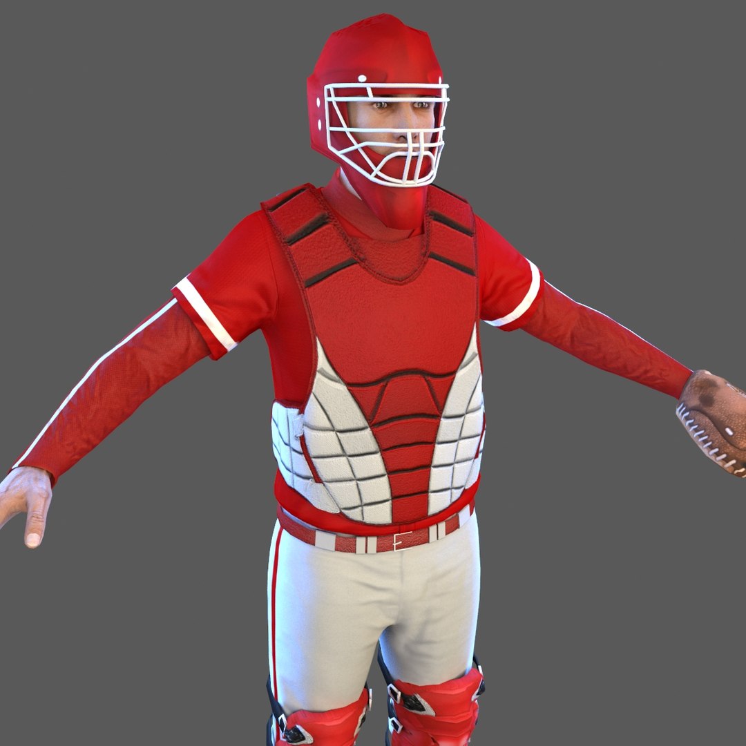 Baseball Player Ball 3D Model - TurboSquid 1463494
