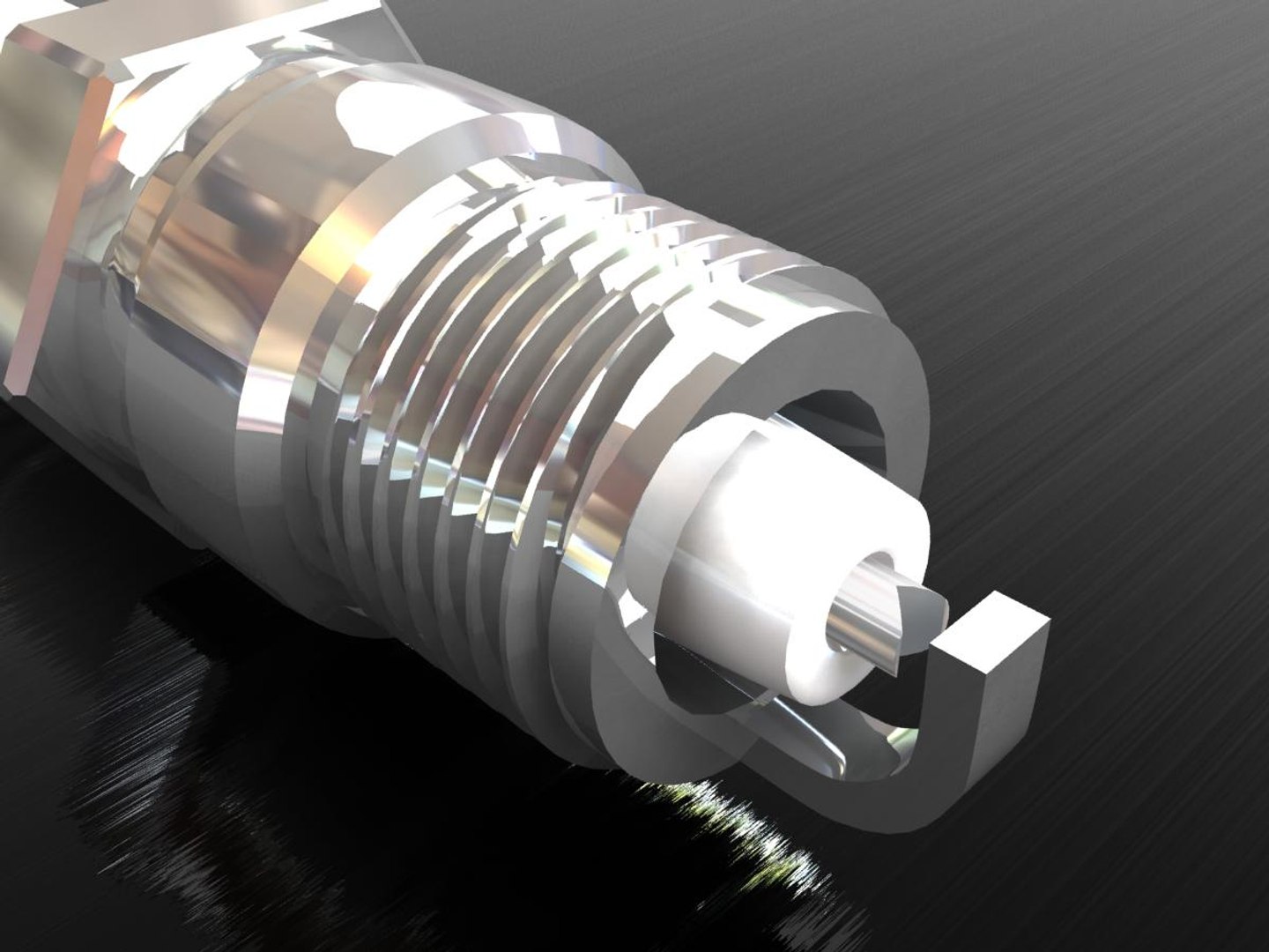 Spark Plug Parts Animation Max