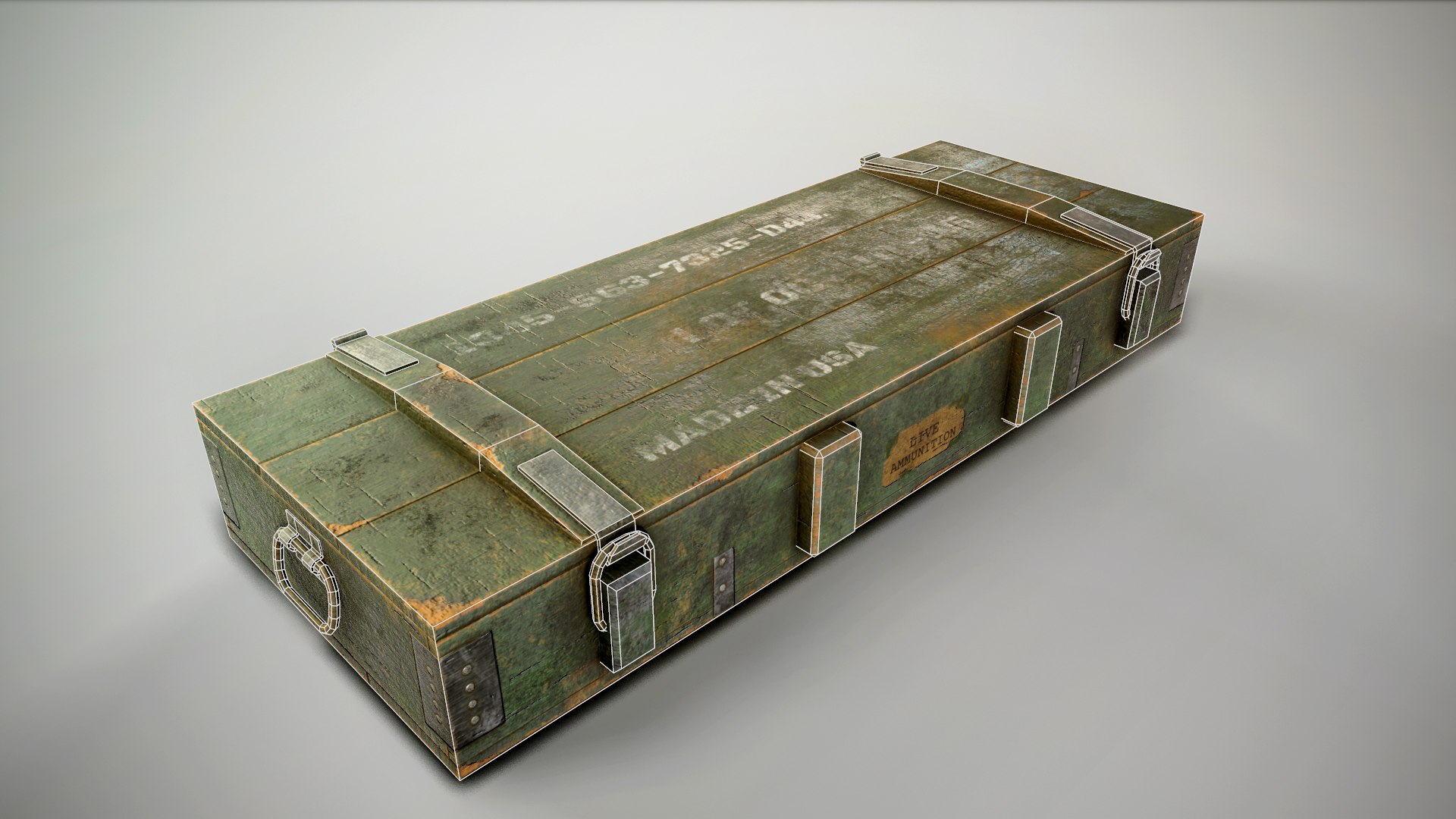 Weapon Box 3D Model - TurboSquid 1504480