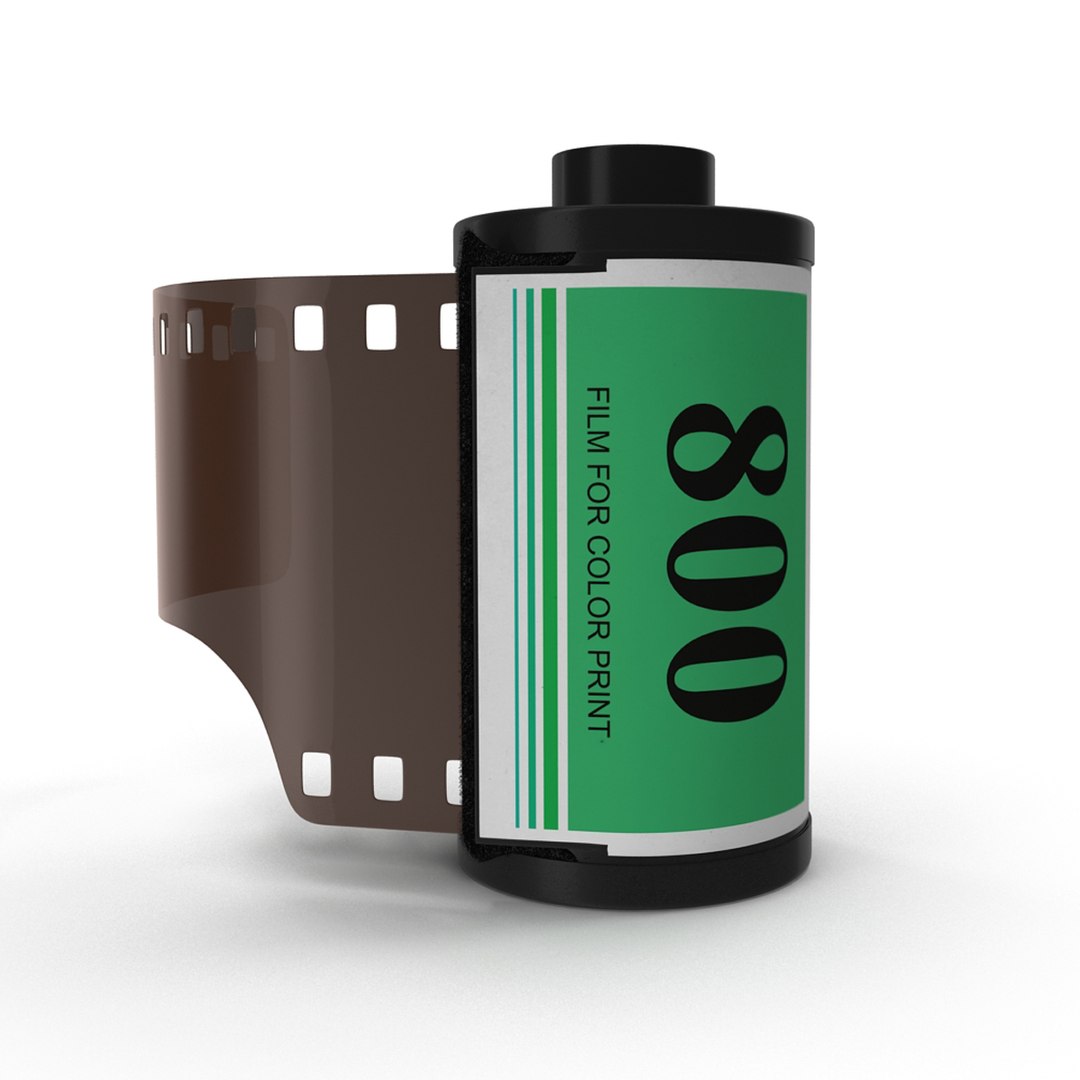 C4d 35mm Film Roll Green