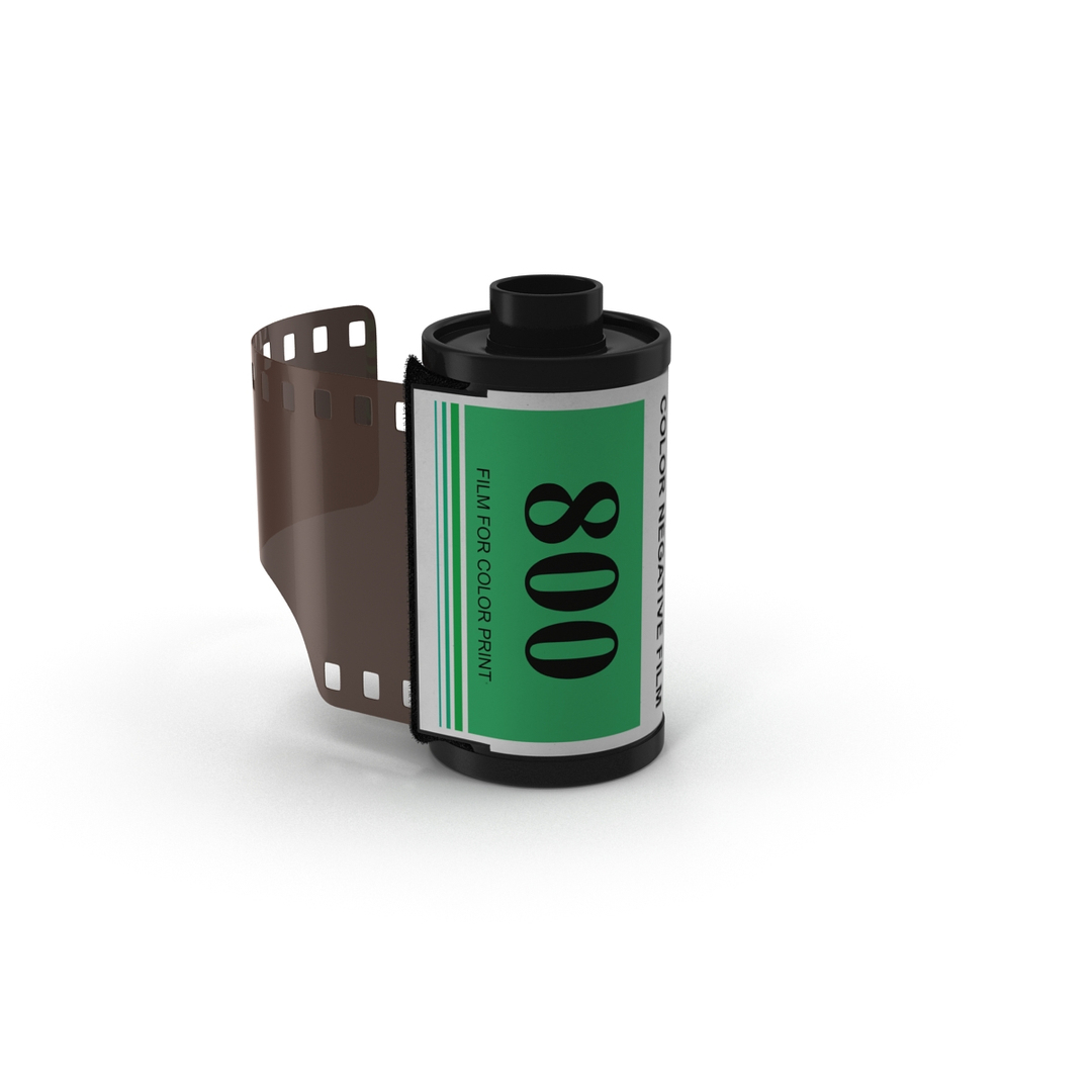 C4d 35mm Film Roll Green