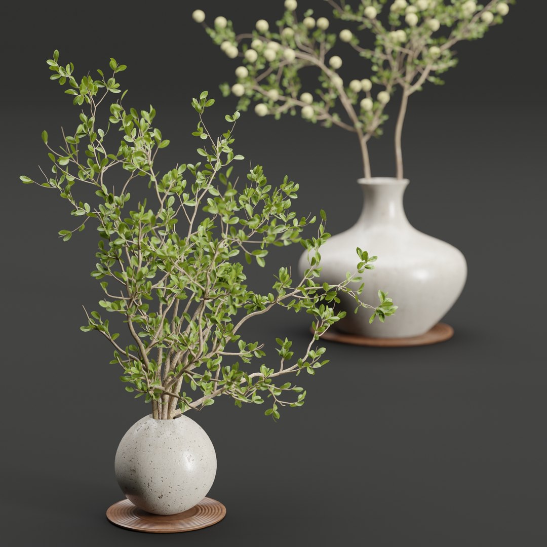 3D Decorative Branches Vol 163-Blender - TurboSquid 2154551