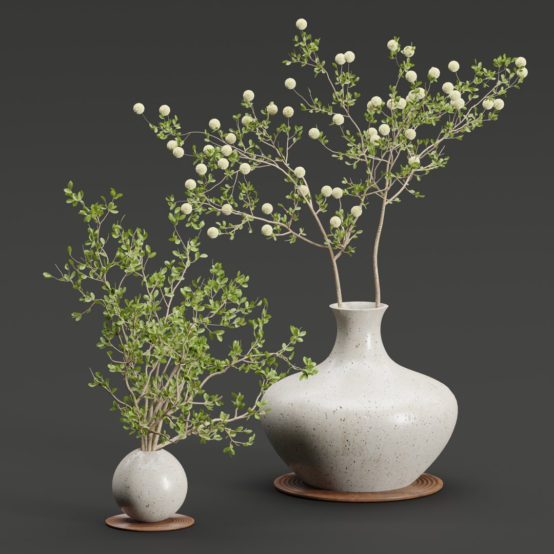 3D Decorative Branches Vol 163-Blender - TurboSquid 2154551