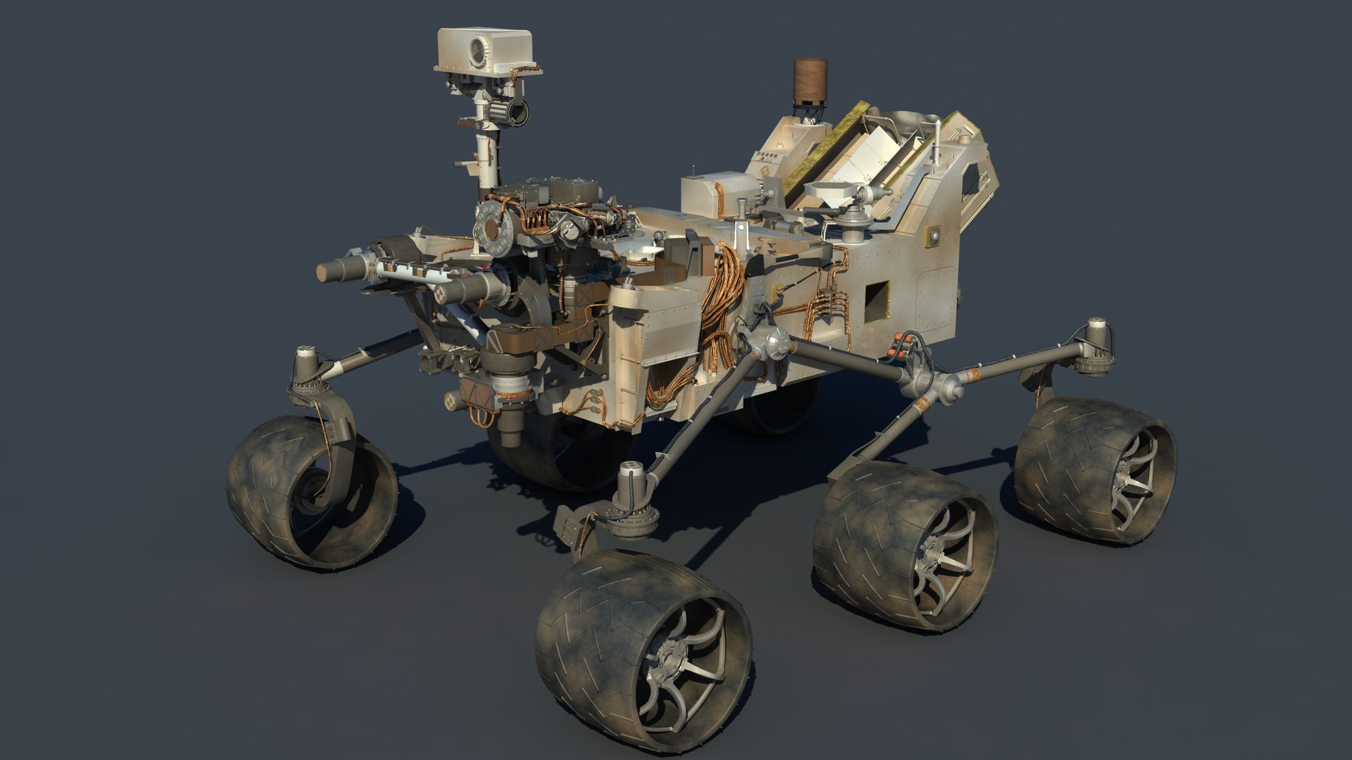 3d Model Mars Rover