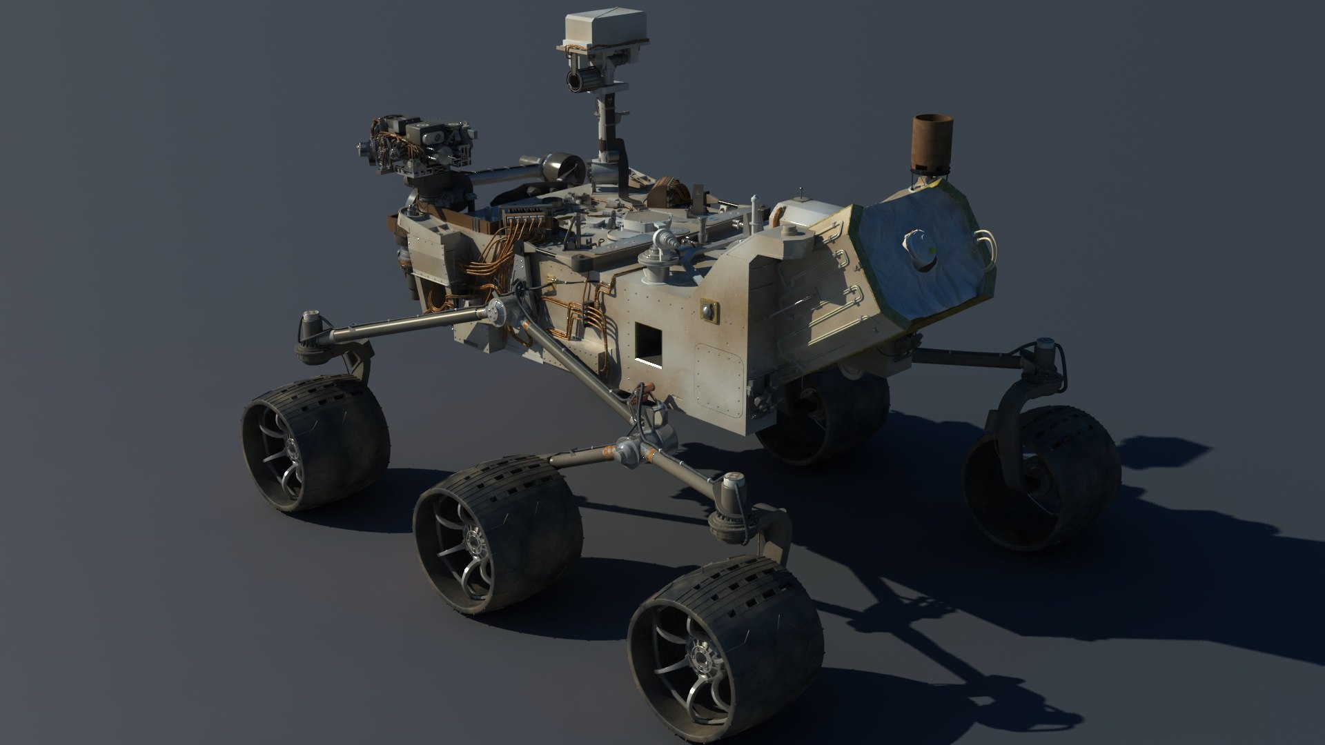 3d Model Mars Rover