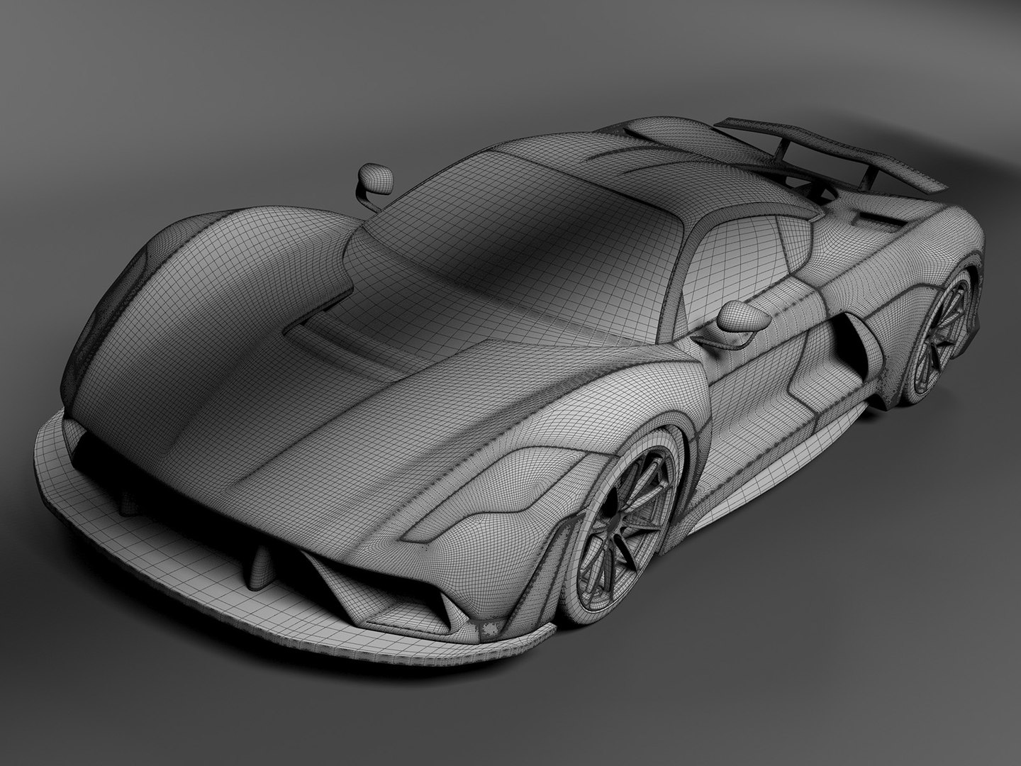 3D Hennessey Venom F5 Model - TurboSquid 1324362