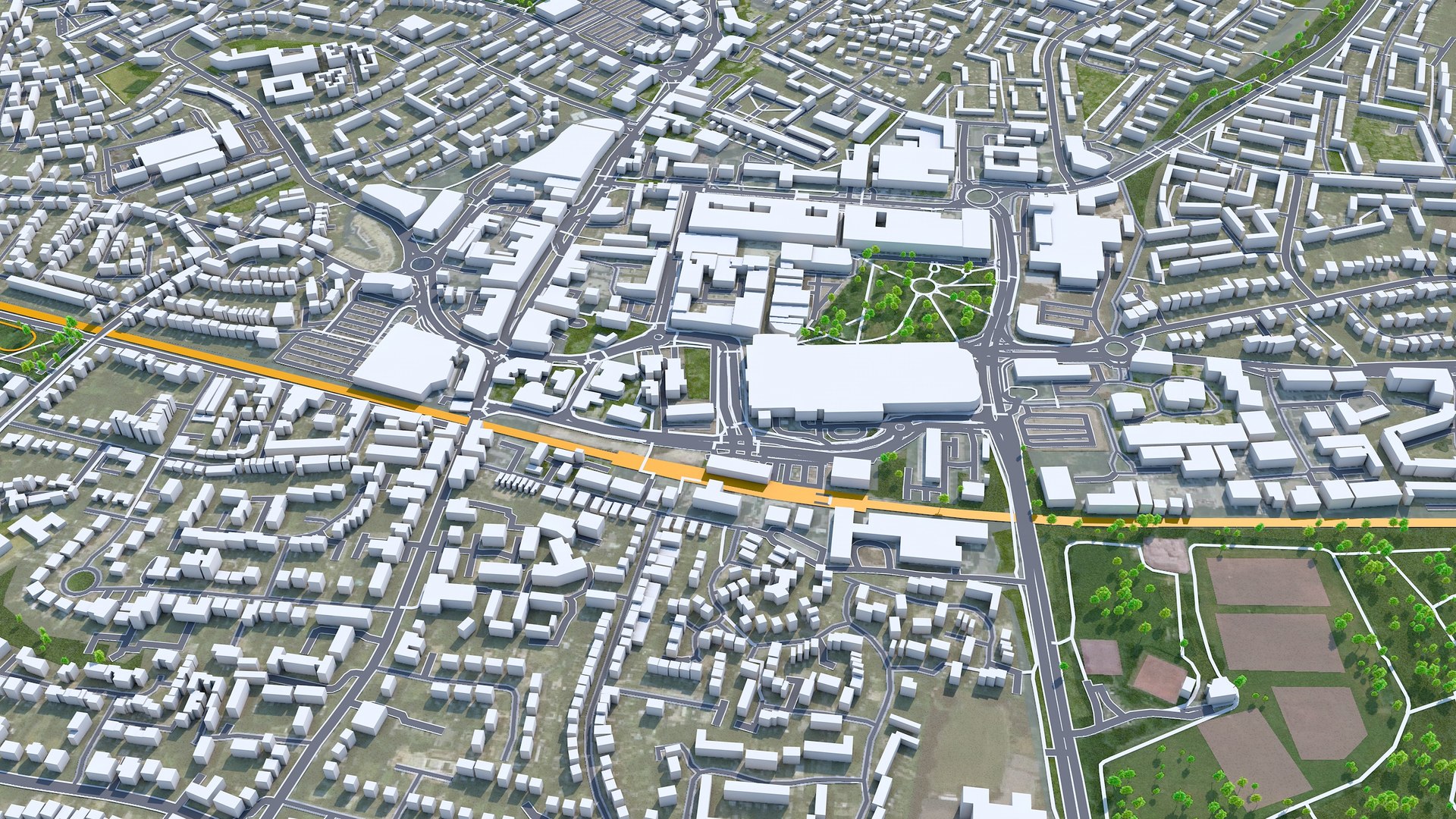 Crawley United Kingdom 3D - TurboSquid 2042051