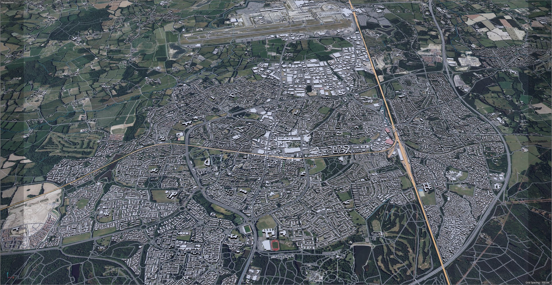 Crawley United Kingdom 3D - TurboSquid 2042051