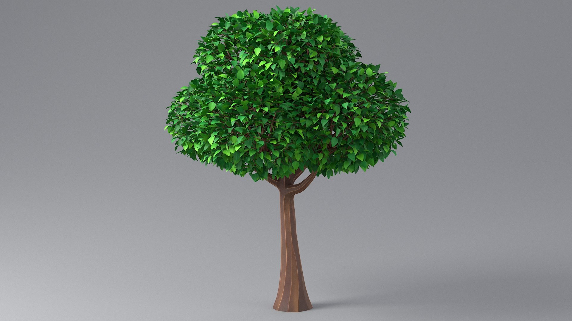 3D Cartoon Tree 1 - TurboSquid 1921293
