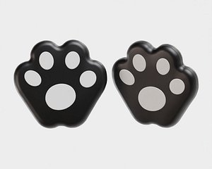 3D Paw Models | TurboSquid