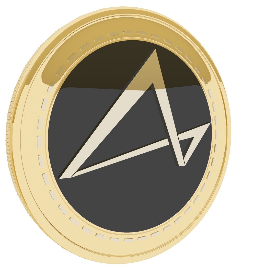 3D Model Atlas Protocol Cryptocurrency Gold Coin - TurboSquid 1782279