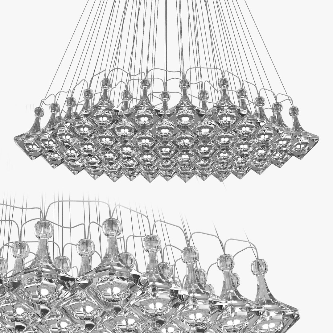 3D Facet Pendant Cluster - TurboSquid 1942720