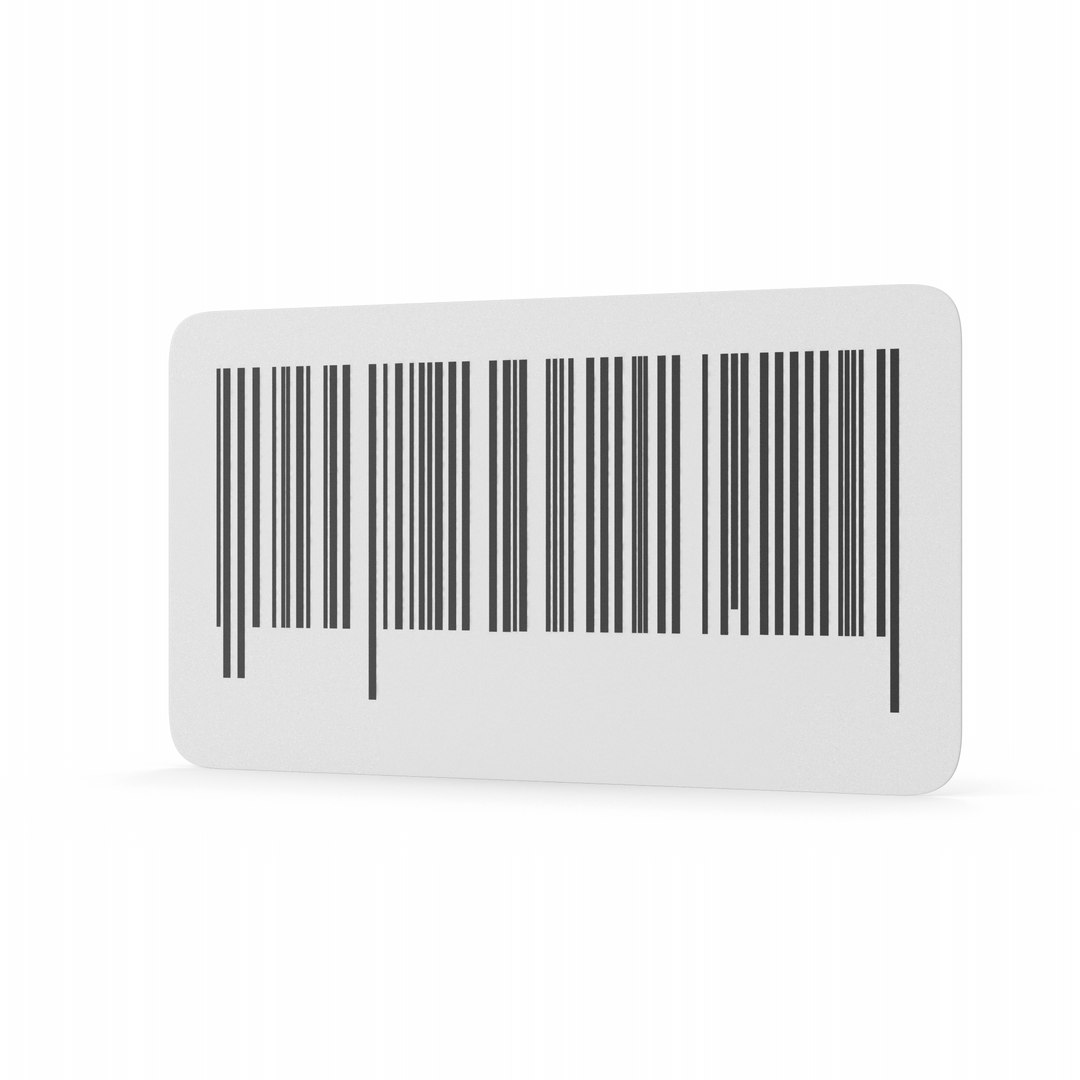 Barcode 3D Model - TurboSquid 2221805