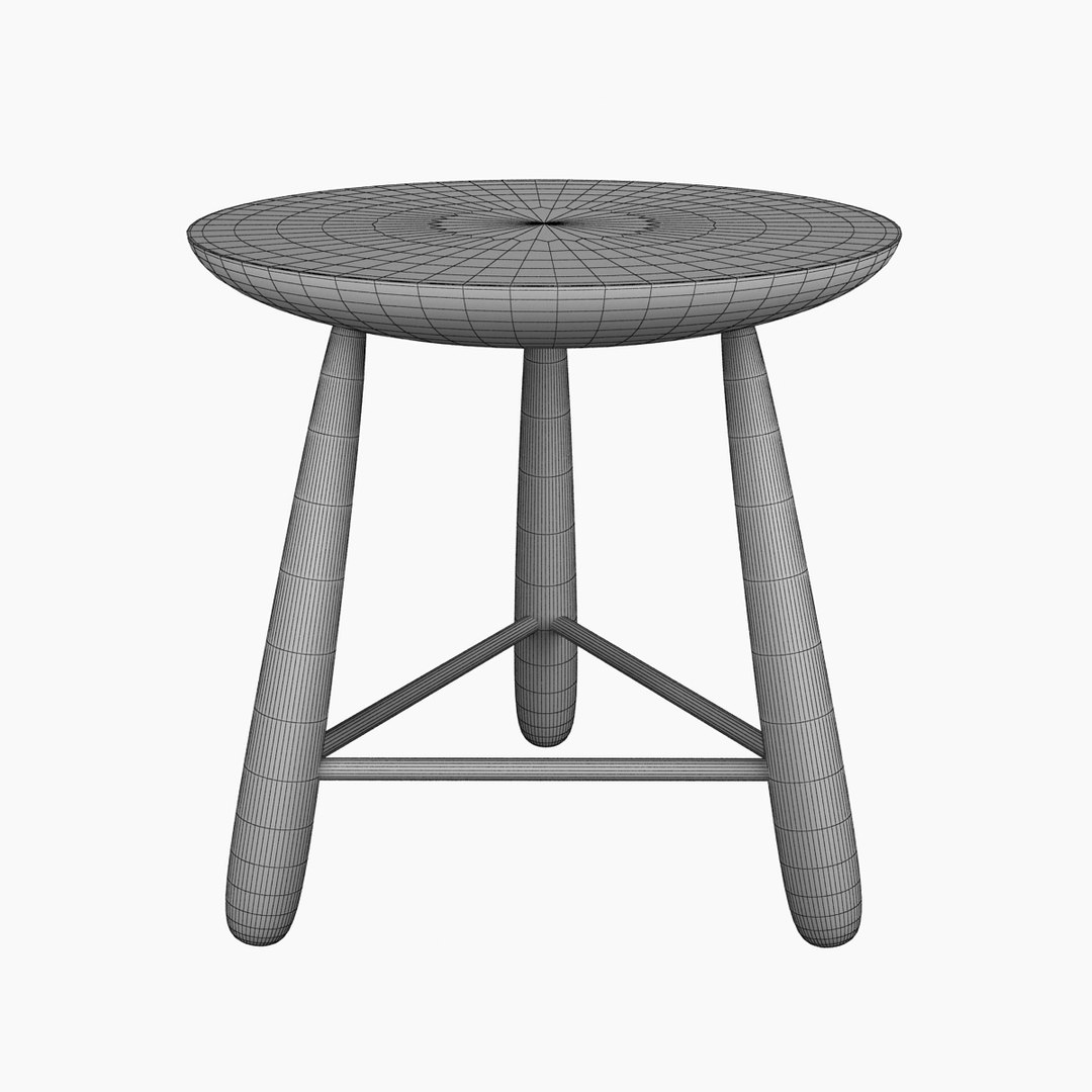 3d Stool Model