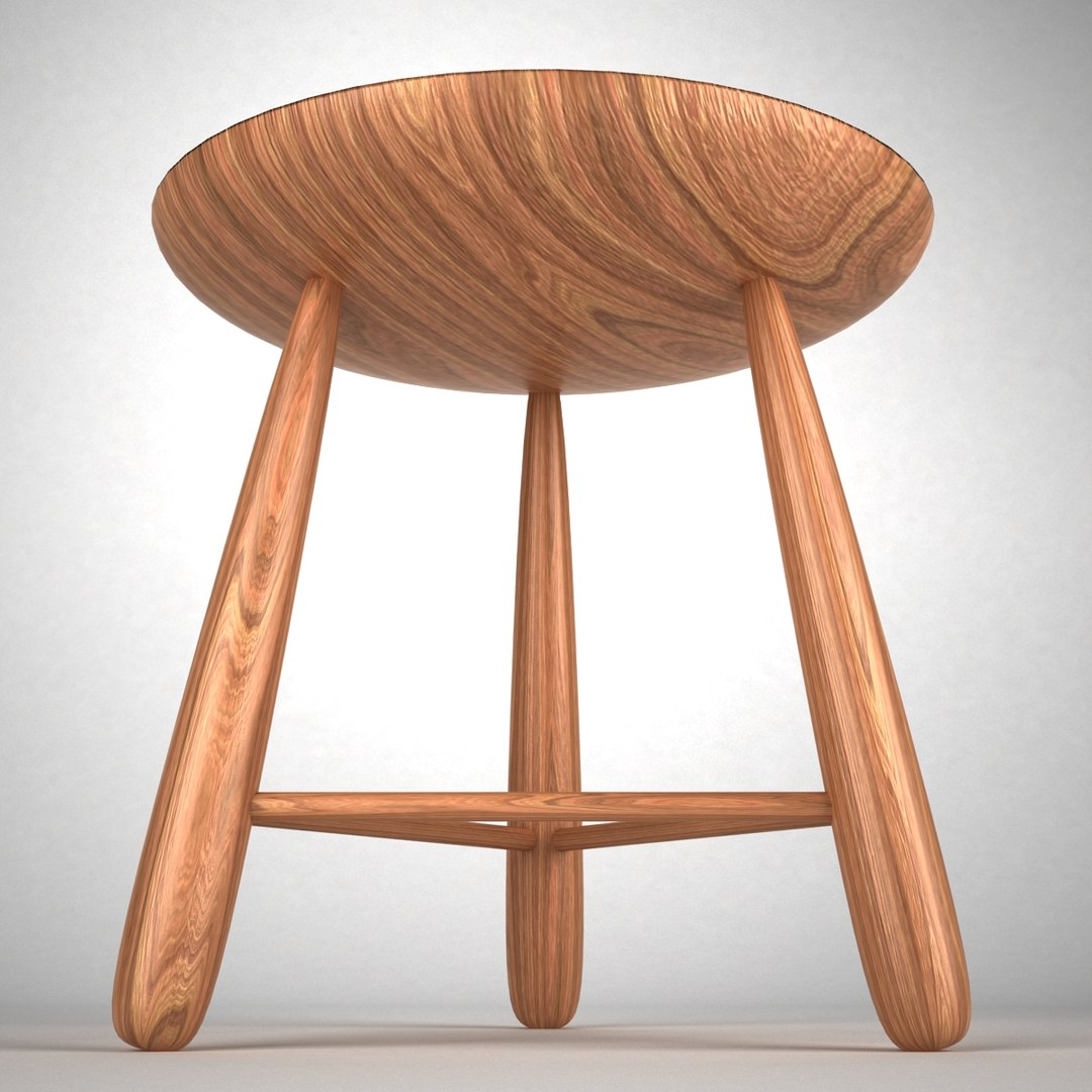 3d Stool Model