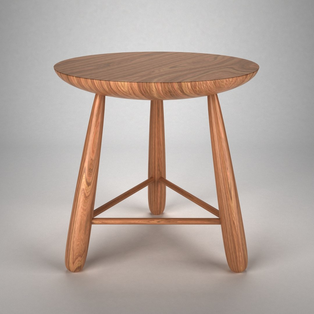 3d Stool Model