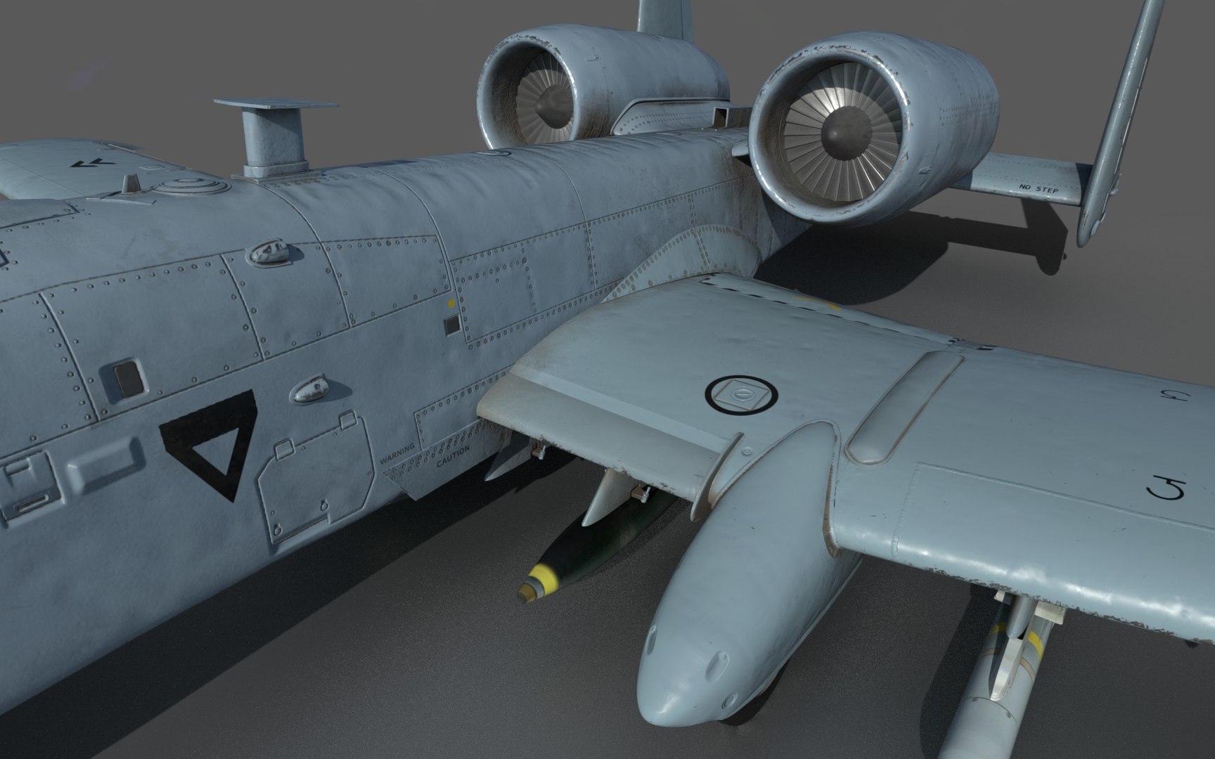 3D Model A-10 Thunderbolt - TurboSquid 1823553