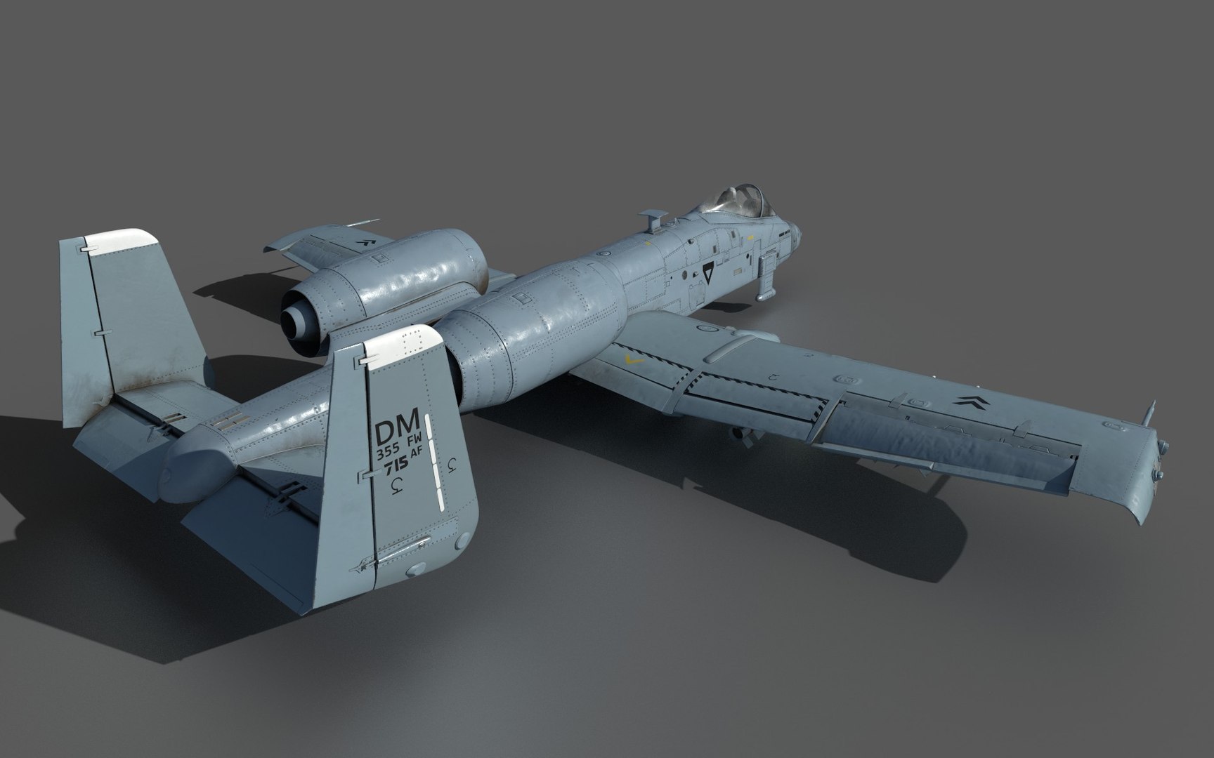 3D Model A-10 Thunderbolt - TurboSquid 1823553