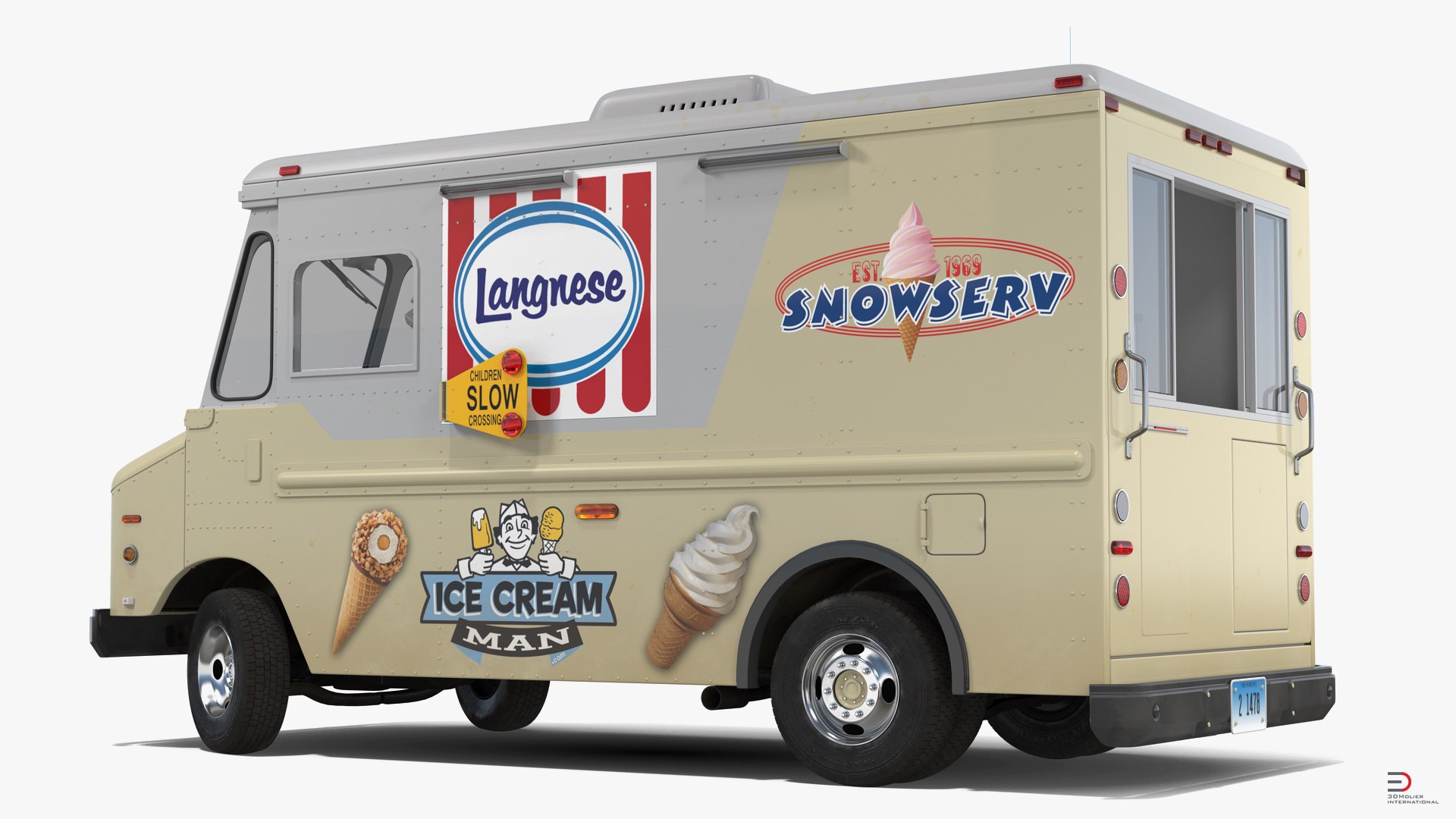 ice cream van modeled max