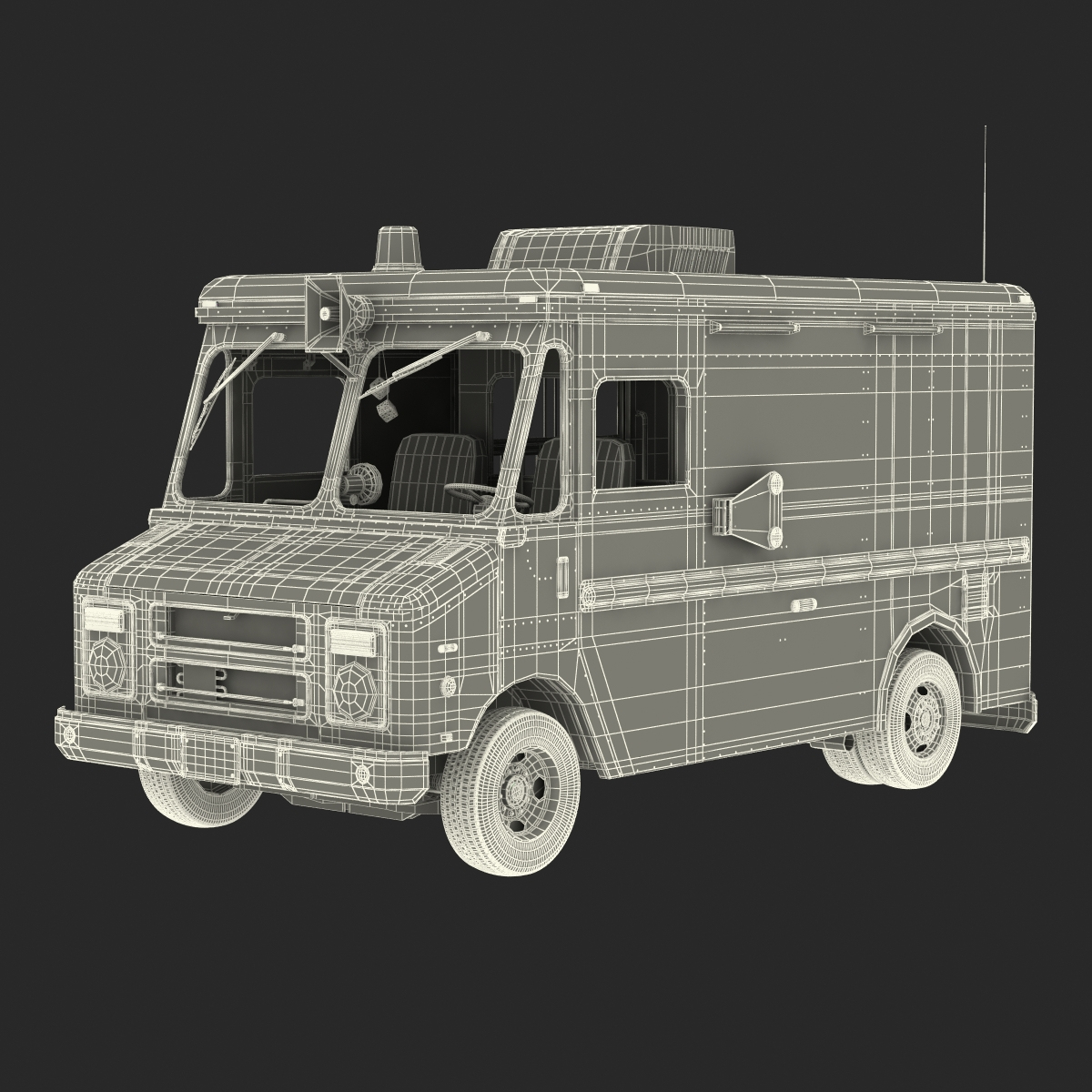 ice cream van modeled max