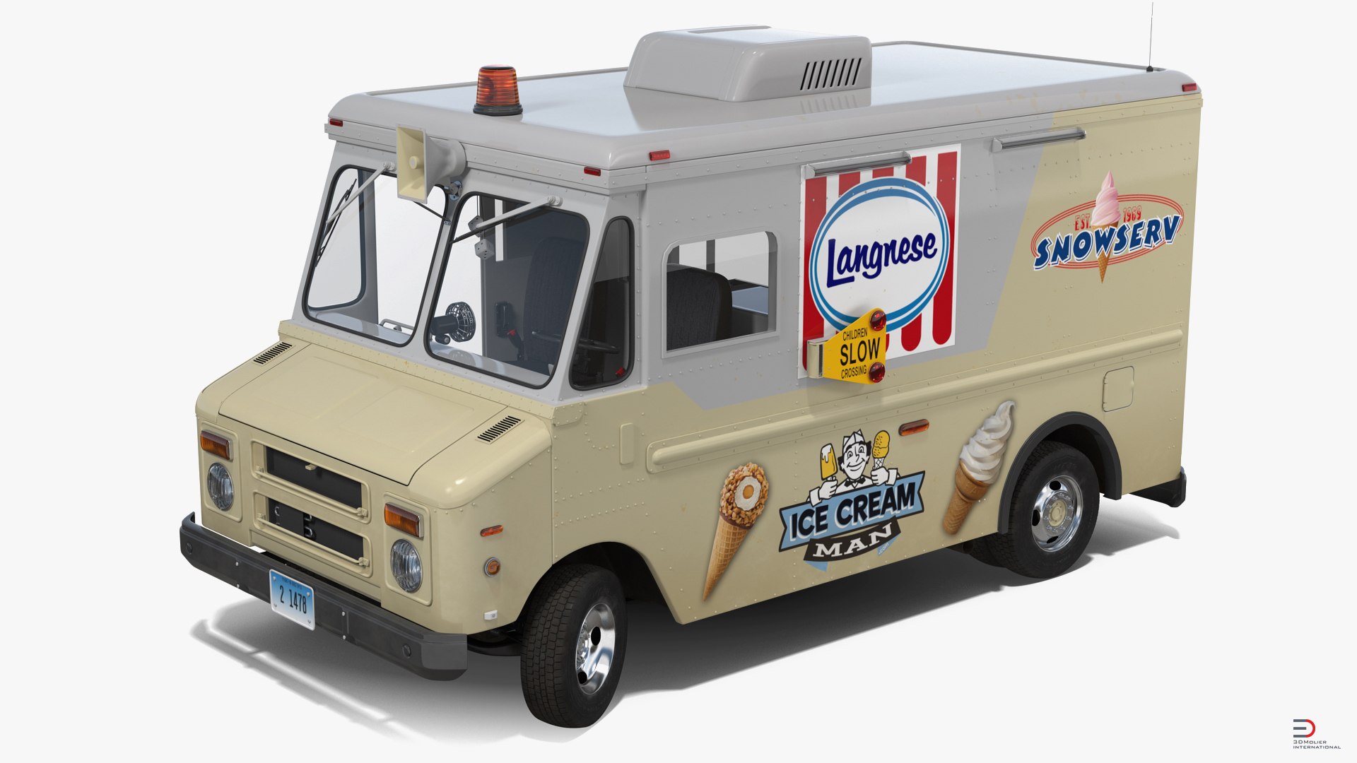 ice cream van modeled max