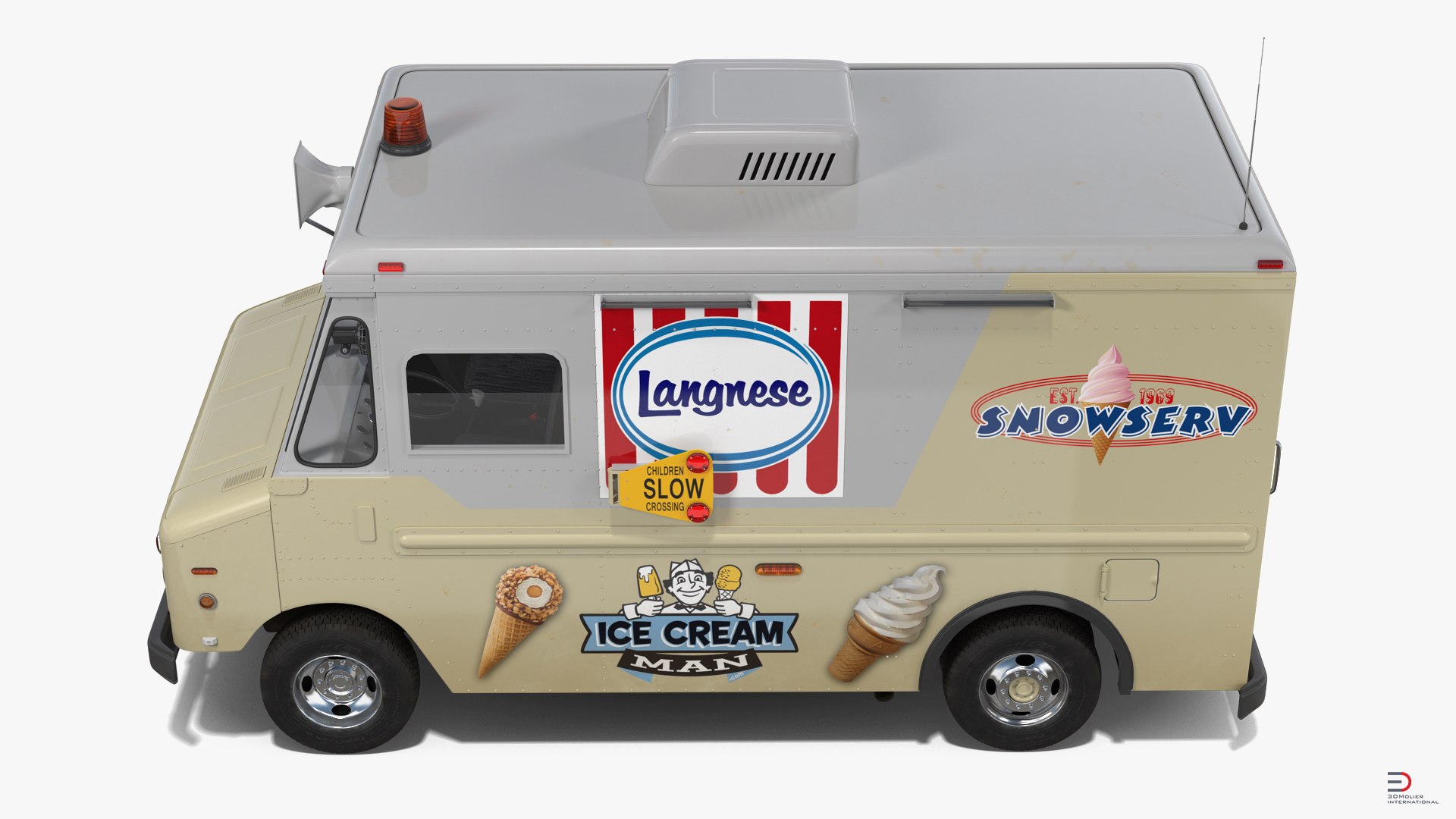 ice cream van modeled max