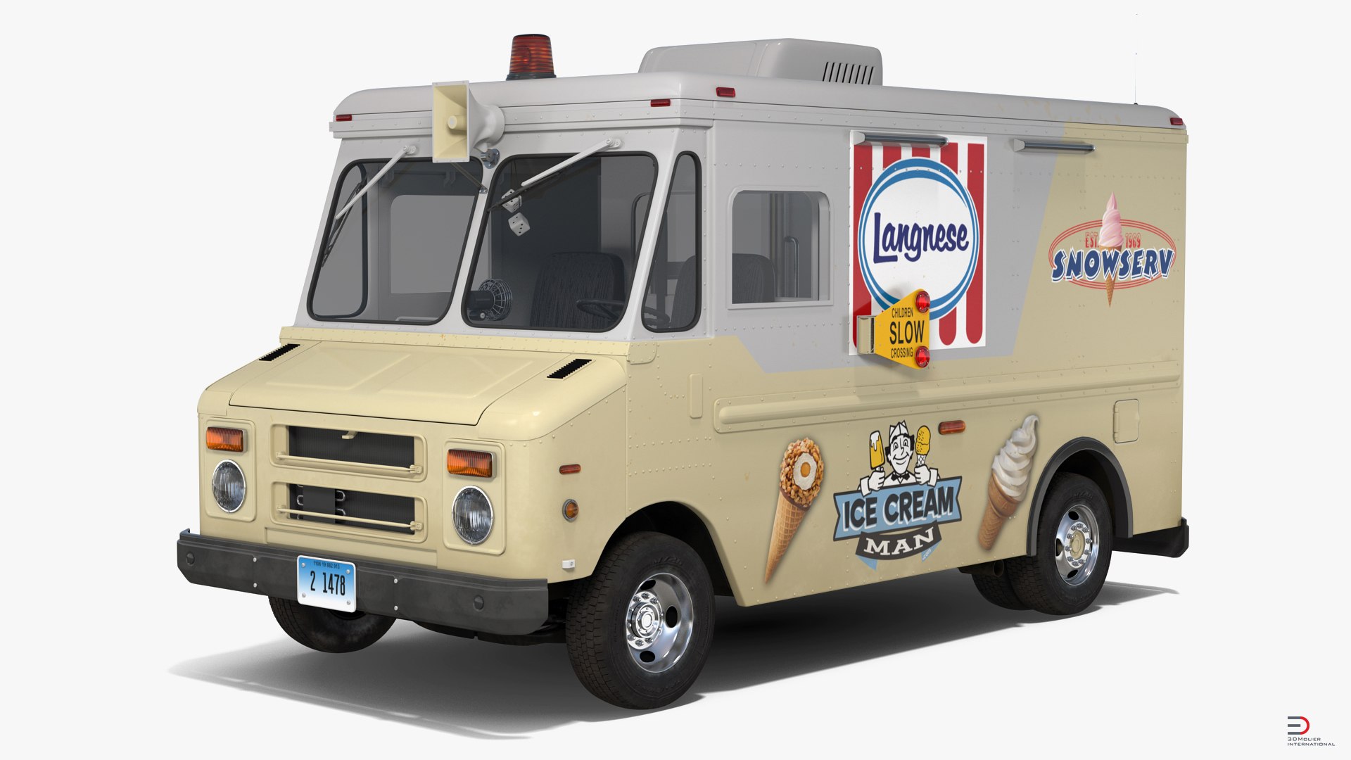 ice cream van modeled max