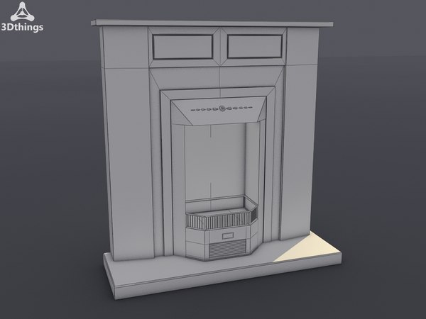 Electric Fireplace 3D Models for Download | TurboSquid