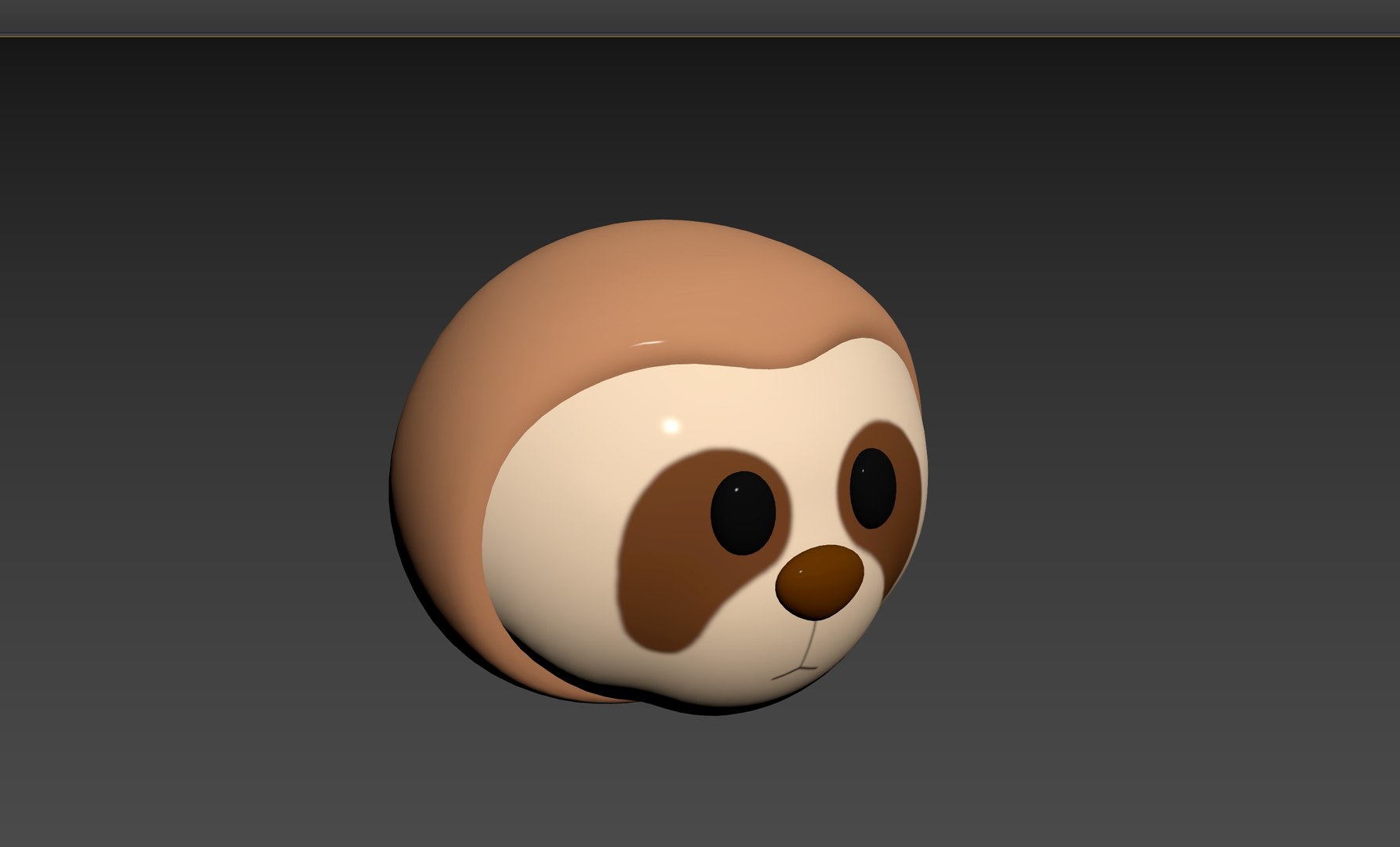 Prop155 Sloth Head 3D - TurboSquid 1948461