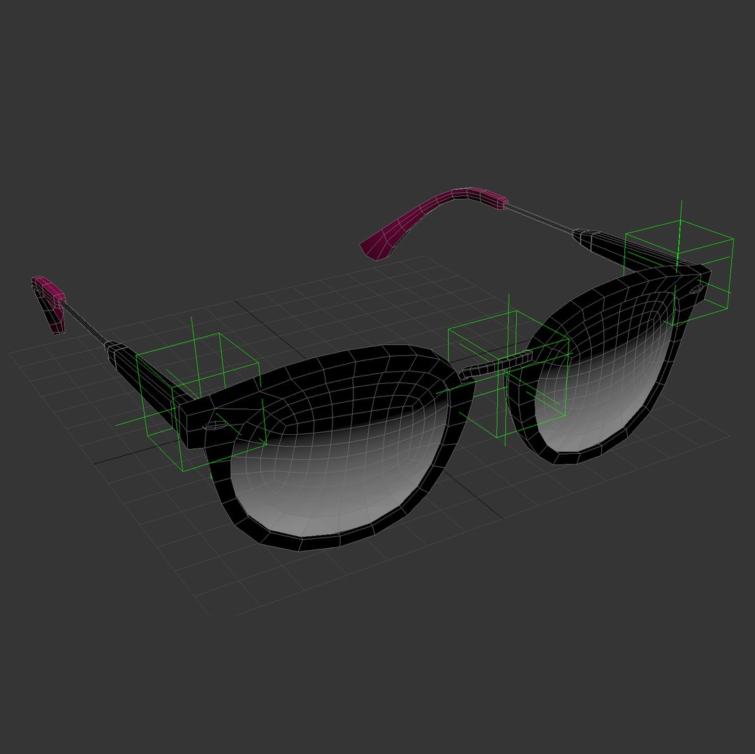 3D Sunglasses Sun Model - TurboSquid 1287485
