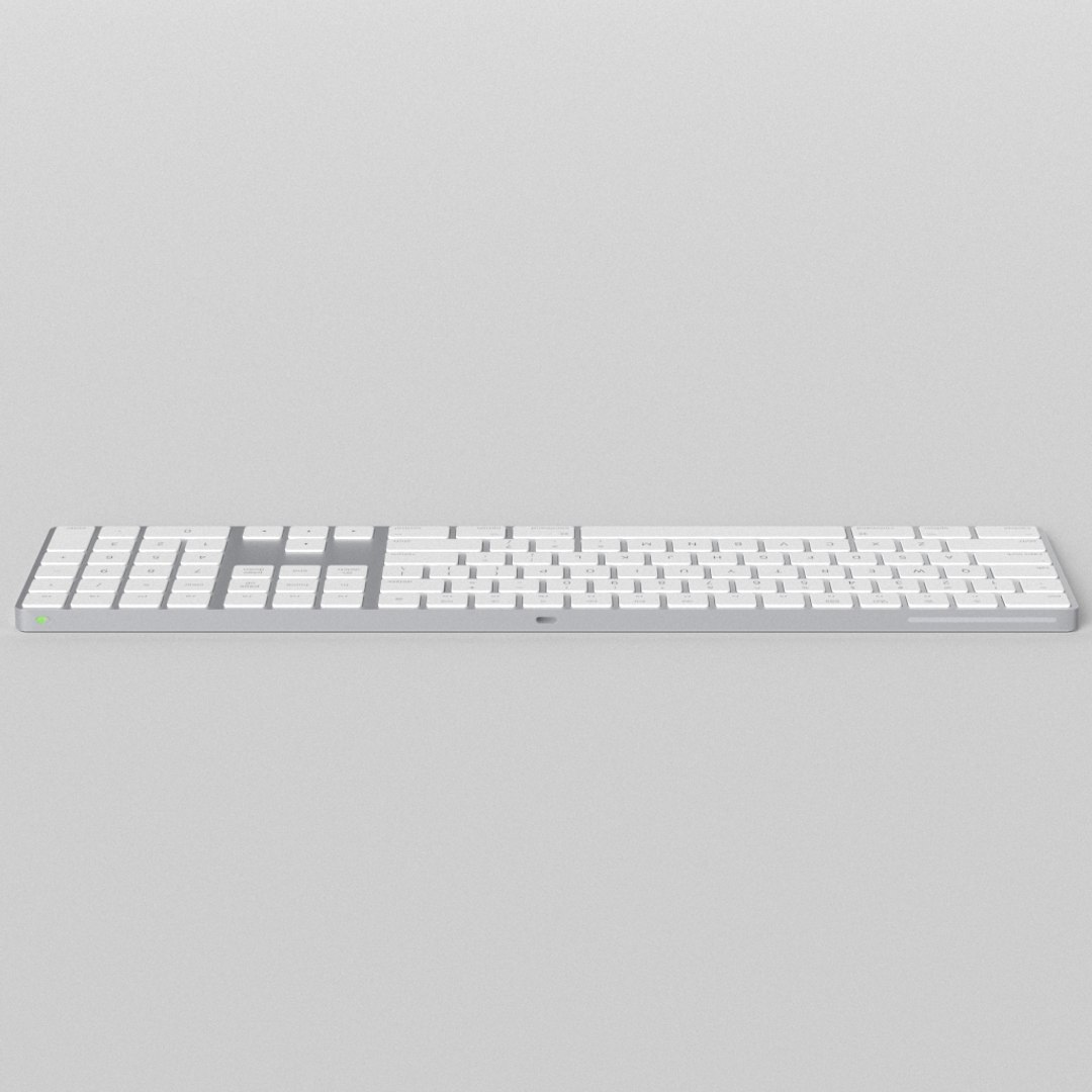 Apple magic keyboard 2019 3D - TurboSquid 1425379