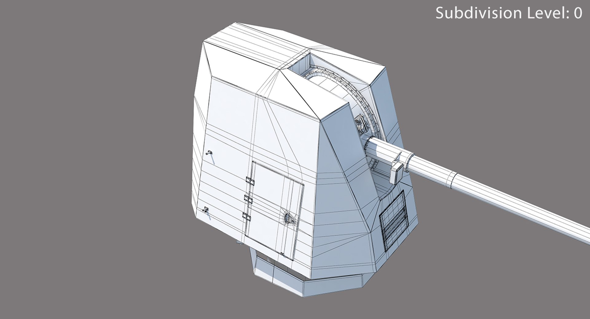 Mk 45 Mark Mod4 3d Max