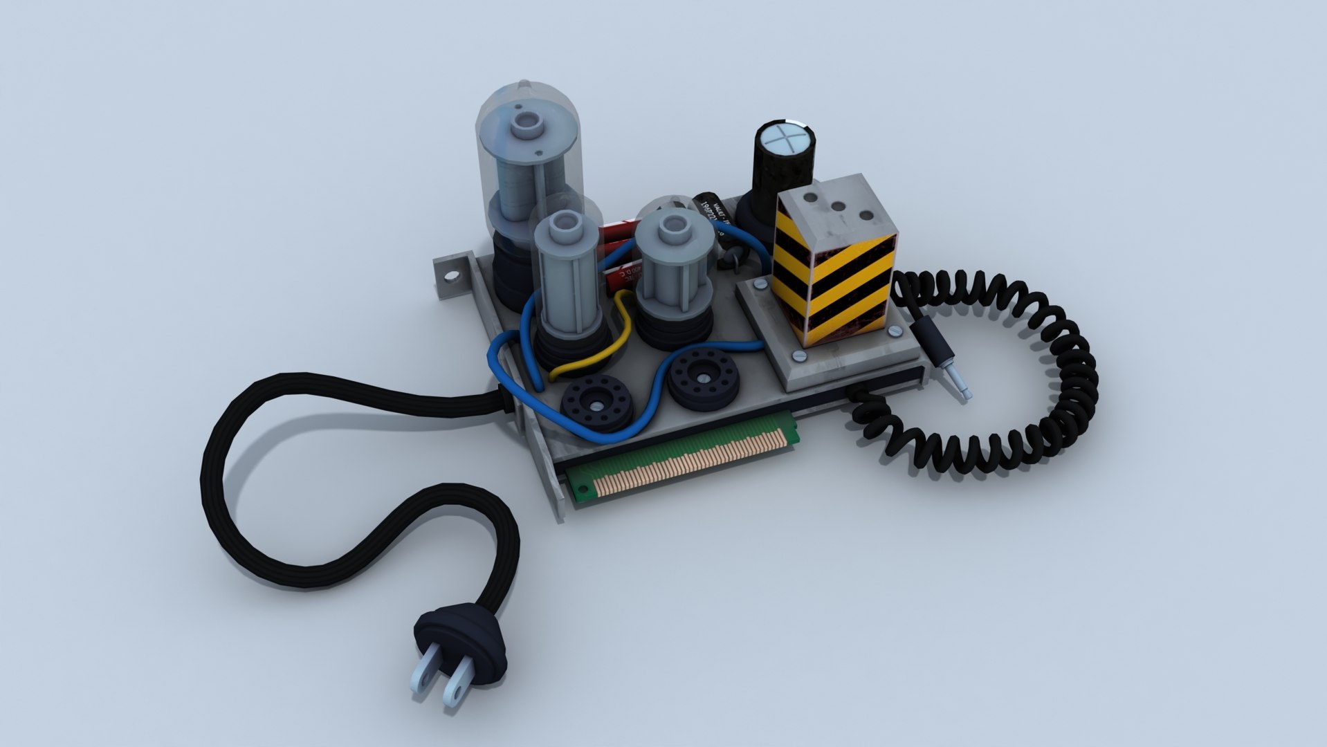 Fallout Water Chip 3D Model - TurboSquid 2308049