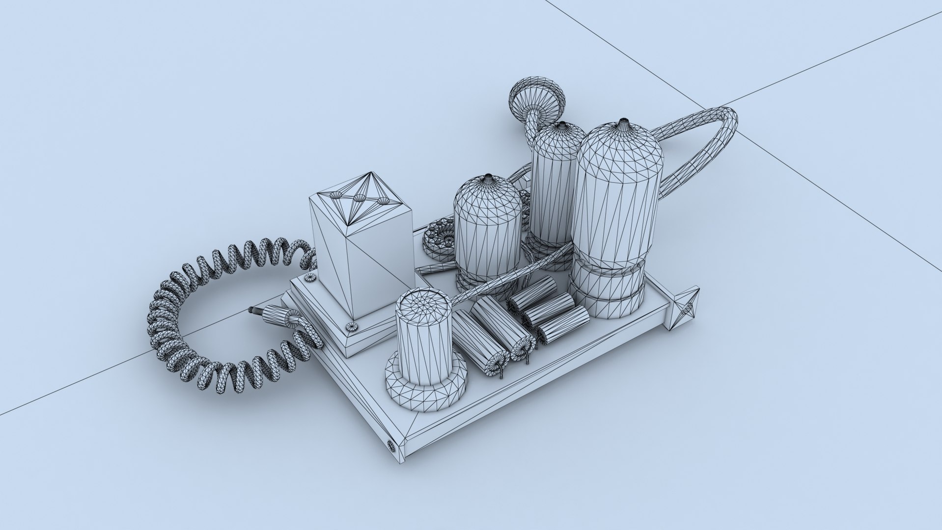 Fallout Water Chip 3D Model - TurboSquid 2308049