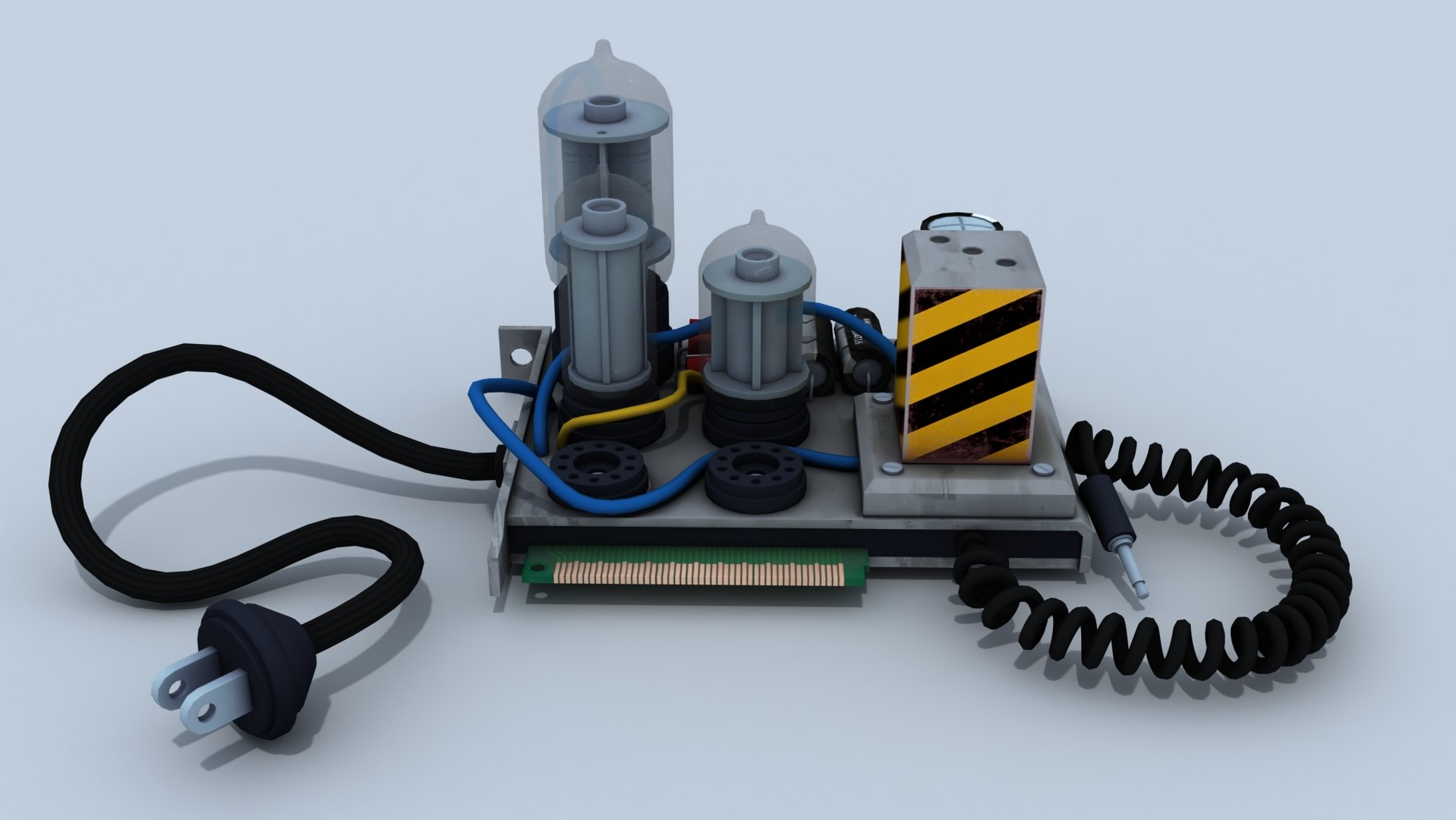 Fallout Water Chip 3D Model - TurboSquid 2308049