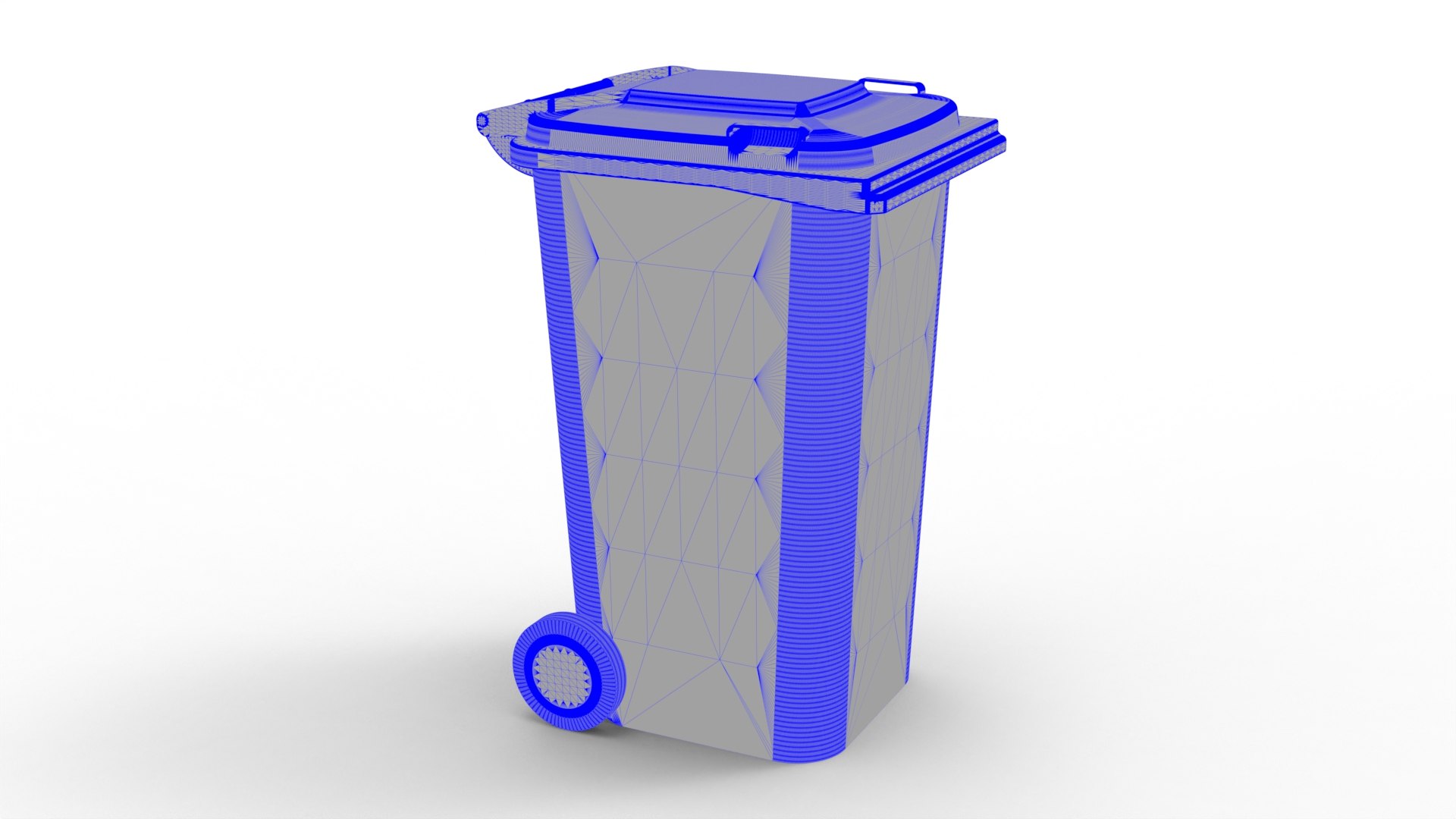 3D Dustbin Trash Can Bucket Garbage Bin Model - TurboSquid 2237747