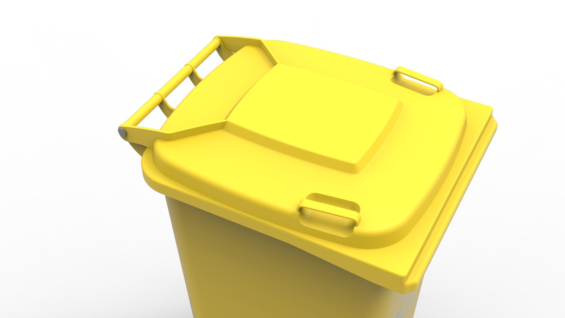 3D Dustbin Trash Can Bucket Garbage Bin Model - TurboSquid 2237747