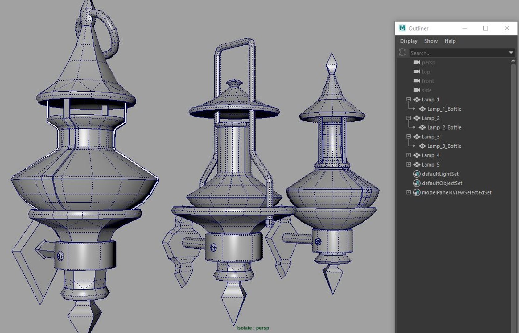 3D Lamps Unreal Unity Model - TurboSquid 1525144