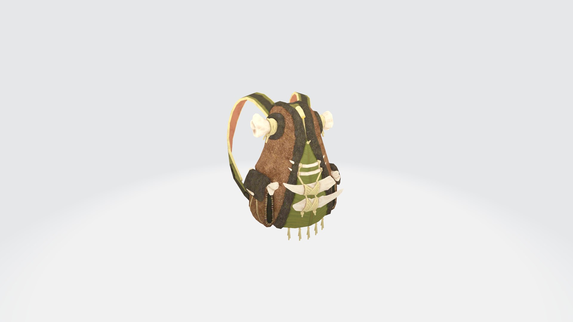 3D Bag 3x Wasteland Explorer Backpack - TurboSquid 2081550