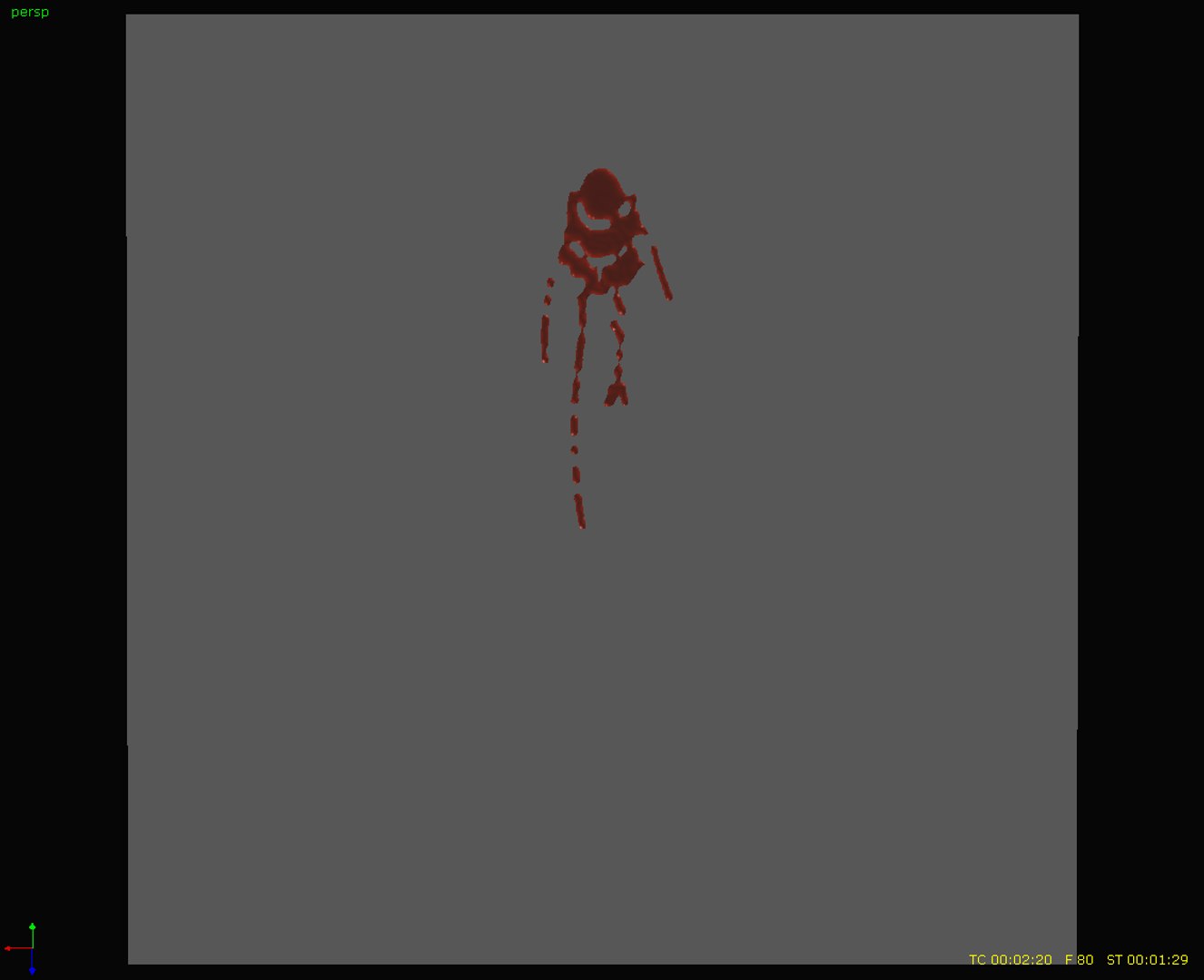 Splats Blood 3d Obj