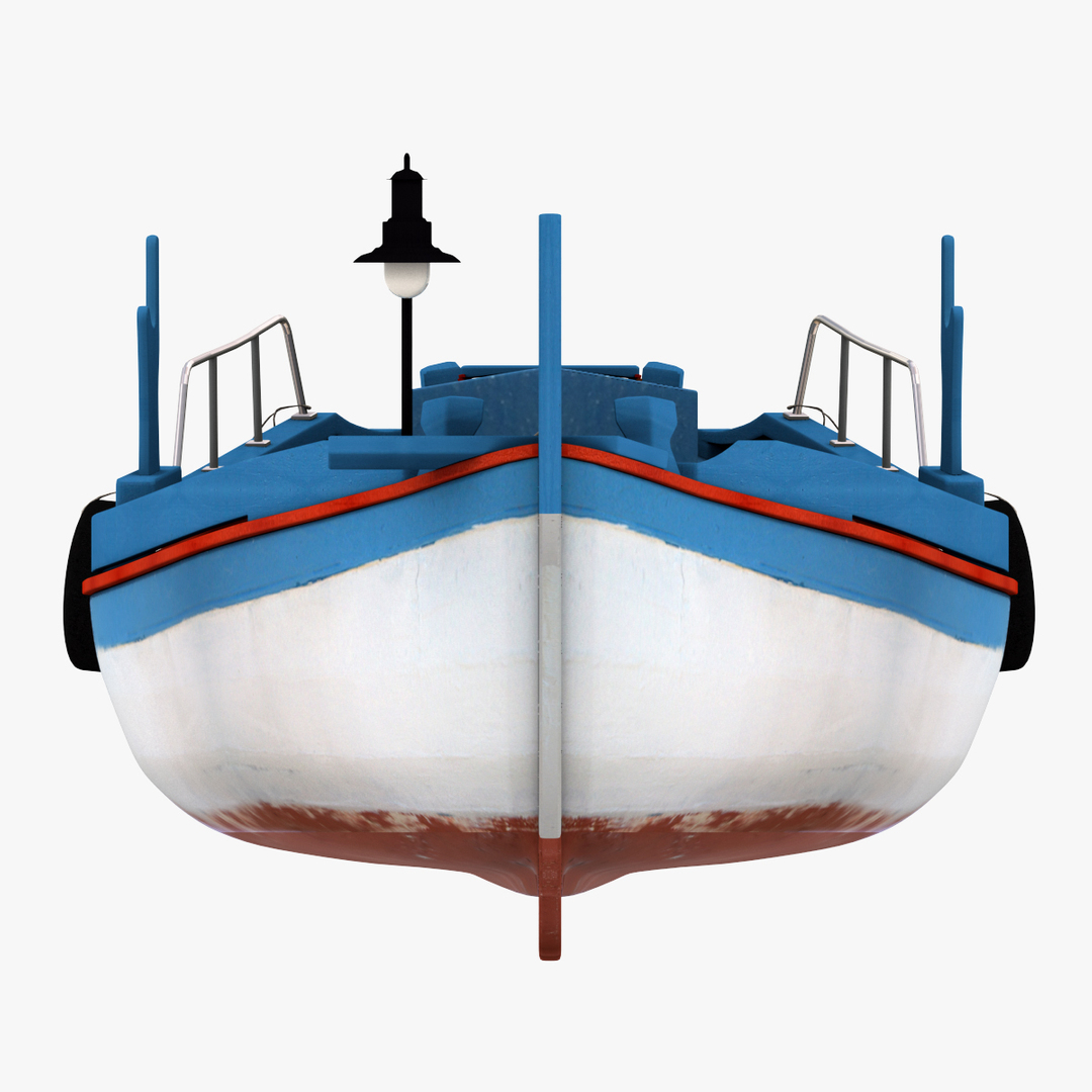 Fishing boats 3D model - TurboSquid 1300144