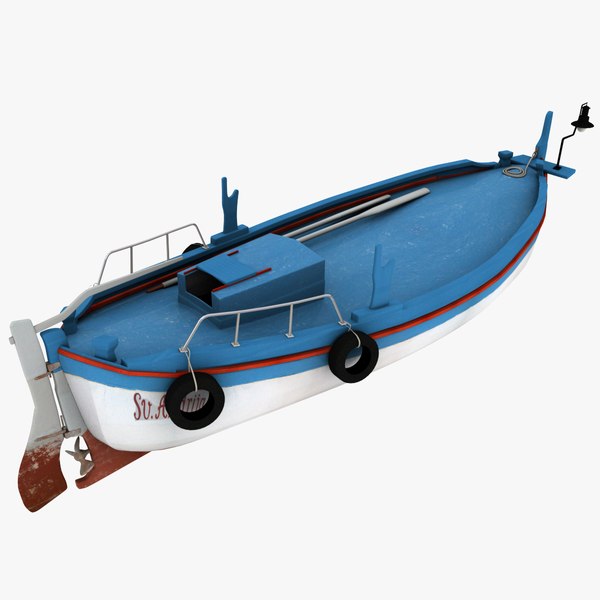 Fishing boats 3D model - TurboSquid 1300144
