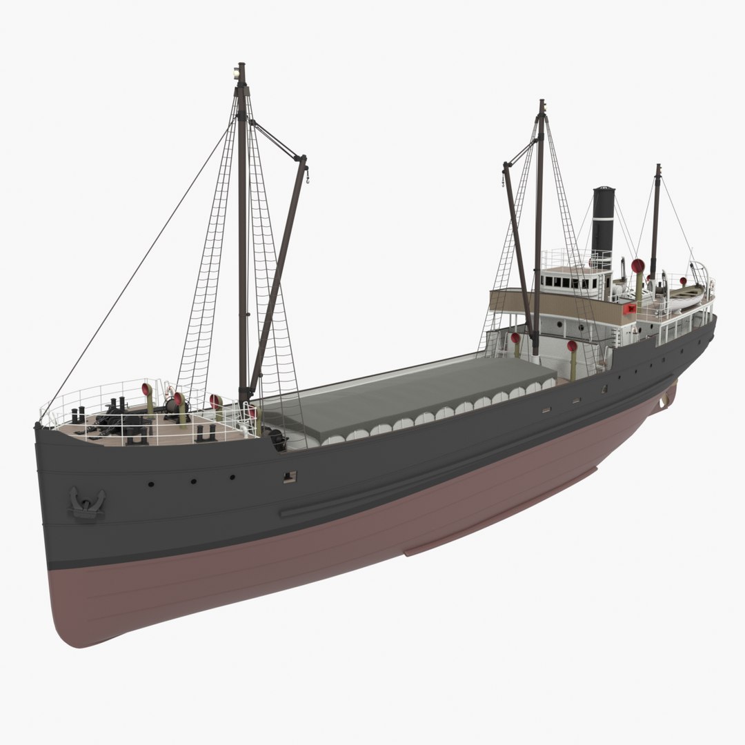 3D Coastel Steam Ship Model - TurboSquid 2163335