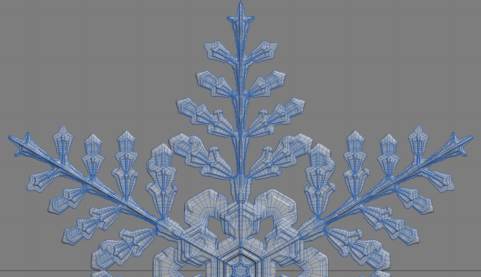 Snowflakes New 3d Max