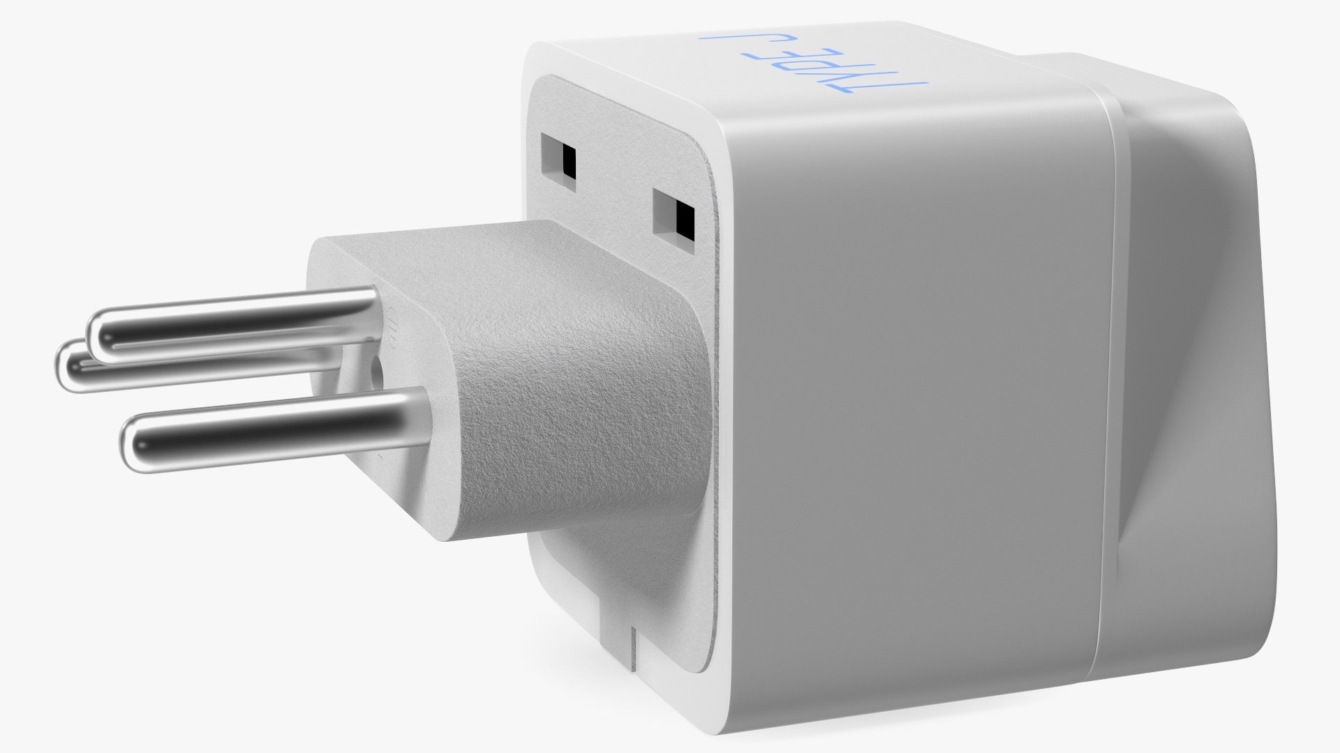 3D Type J Universal Plug Adapter White model - TurboSquid 1839938