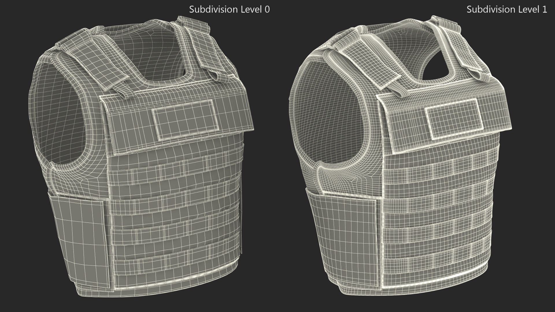 Camo Army Body Armor Carrier 3D model - TurboSquid 2099241