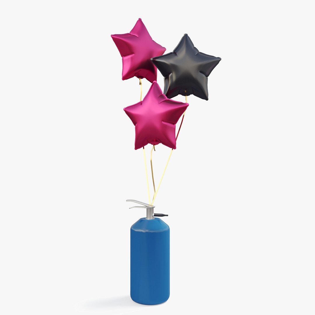 3D Model Balloon Star - TurboSquid 1272849