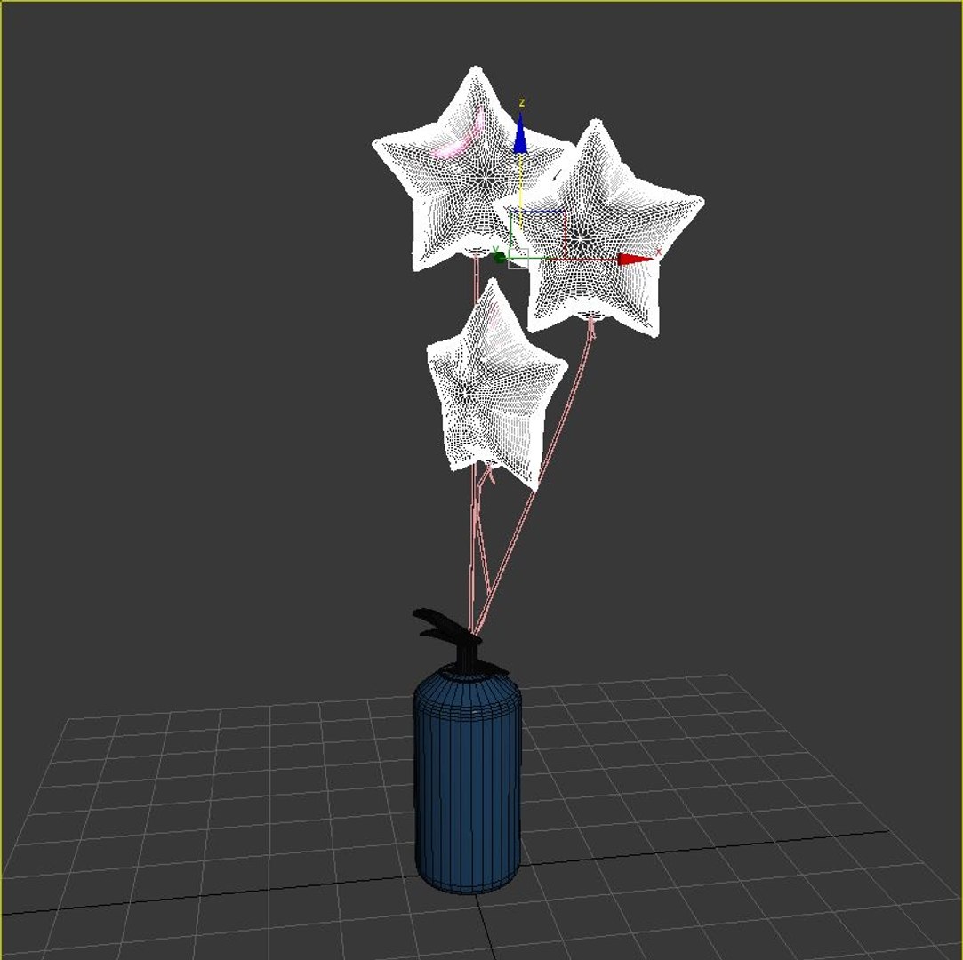 3D Model Balloon Star - TurboSquid 1272849