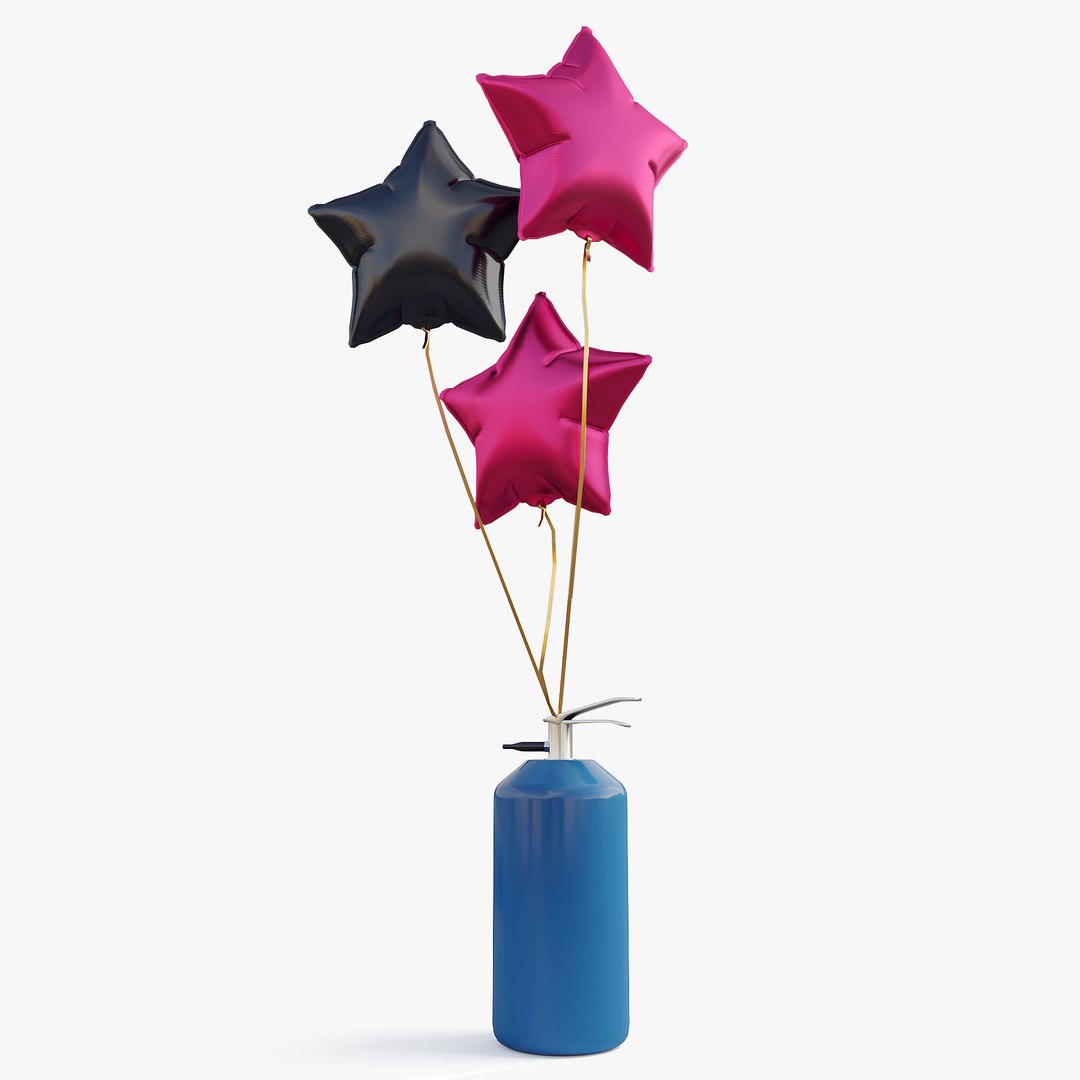 3D Model Balloon Star - TurboSquid 1272849