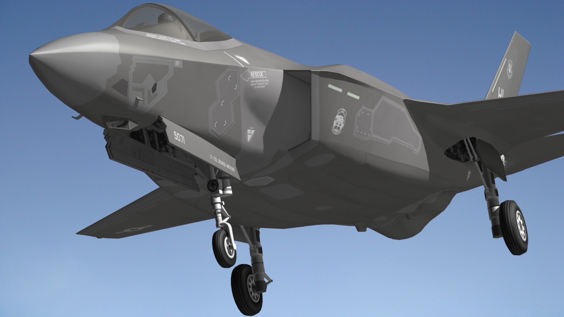 F35A Lightning II 3D Model - TurboSquid 1799982